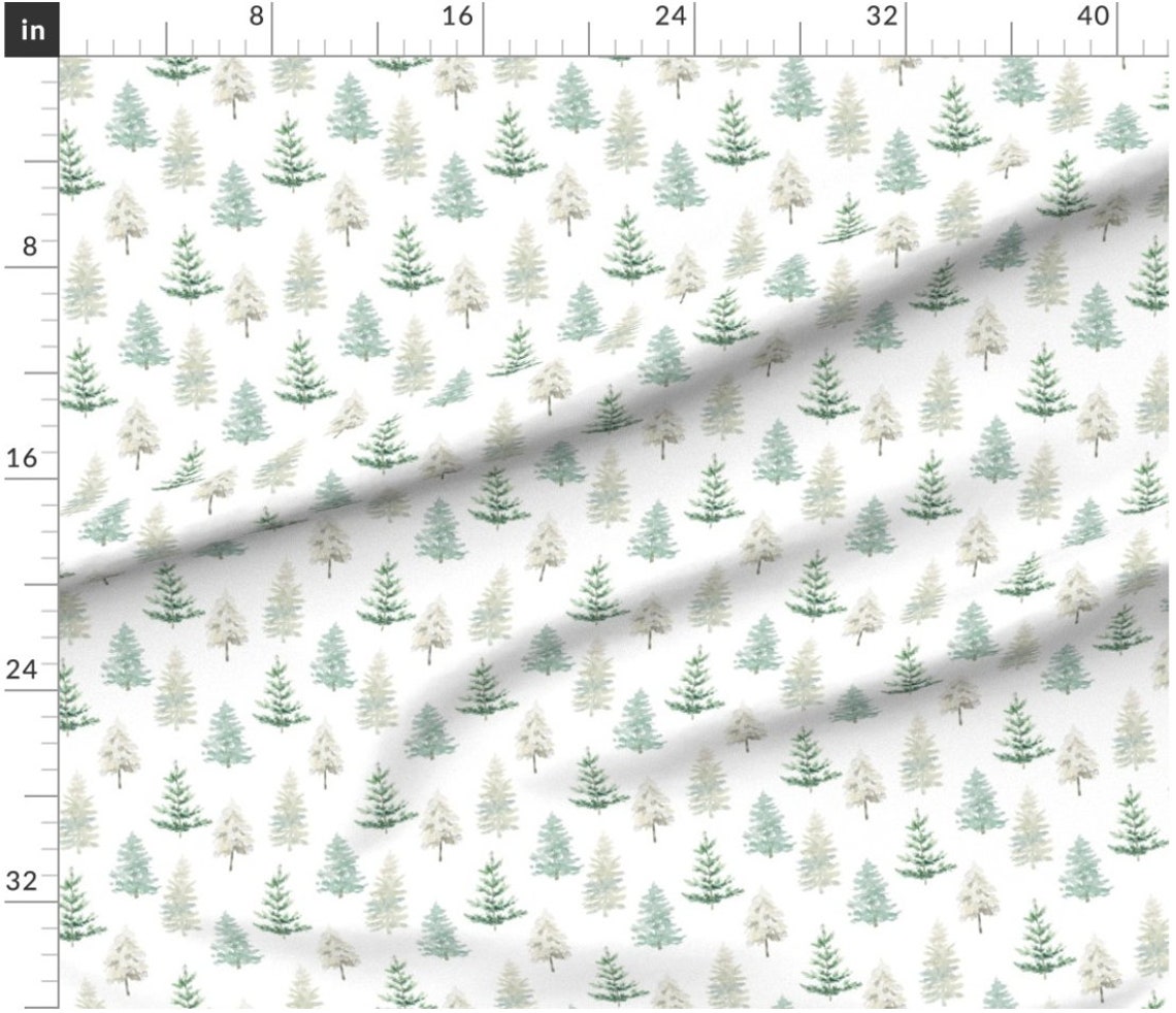 Forest Fabric by the Yard. Quilting Cotton, Organic Knit, Jersey or ...