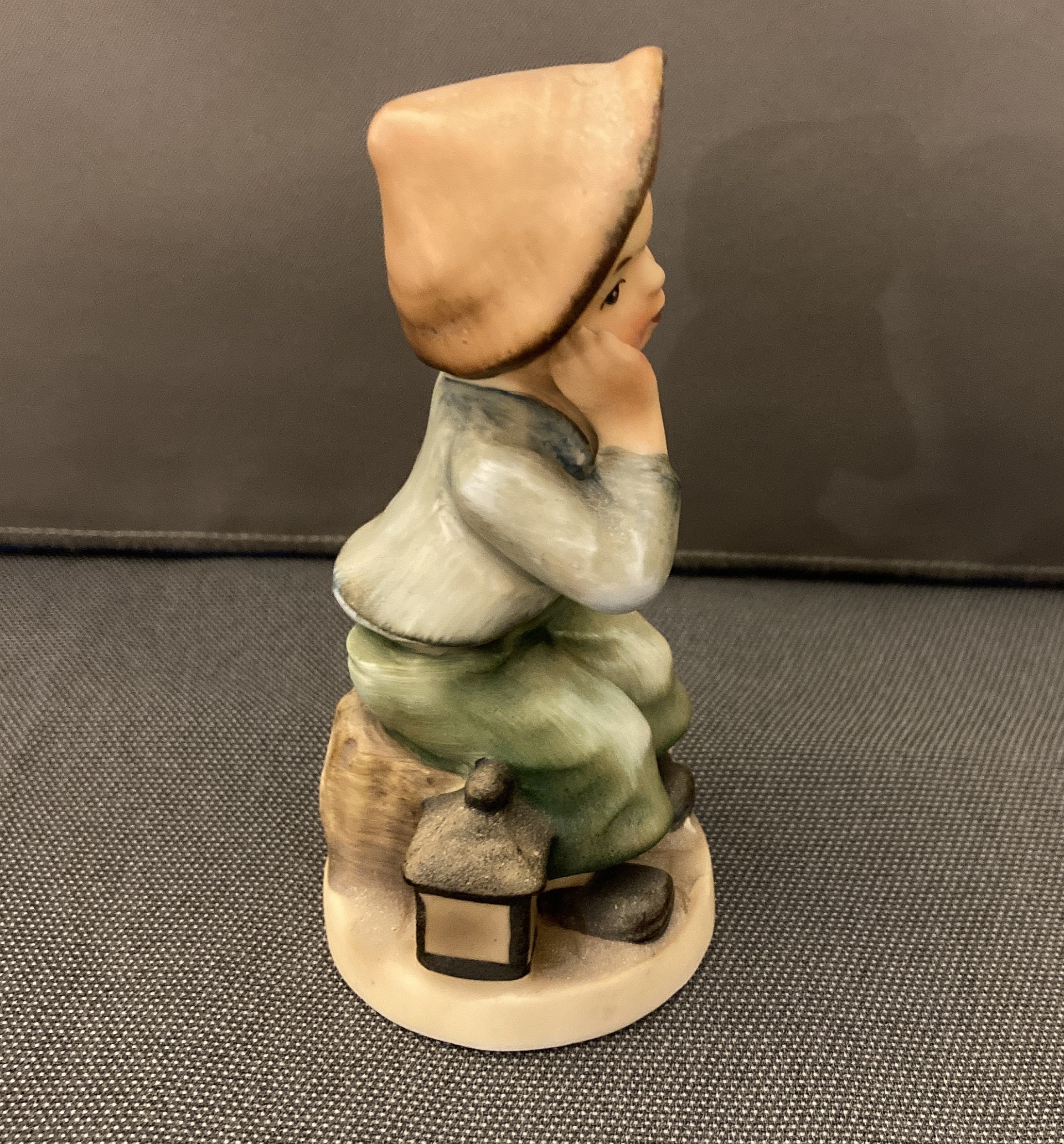 Vintage Napco Ceramic “tired” AH901 Boy Sitting With Axe Figurine ...