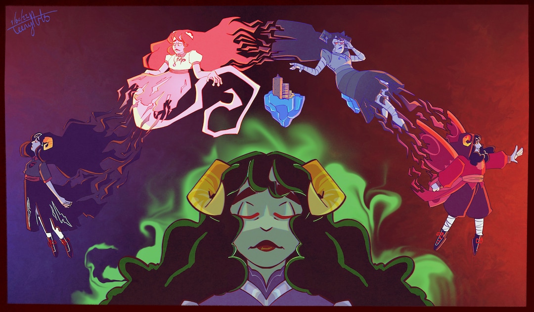 Homestuck: Aradia Print - Etsy