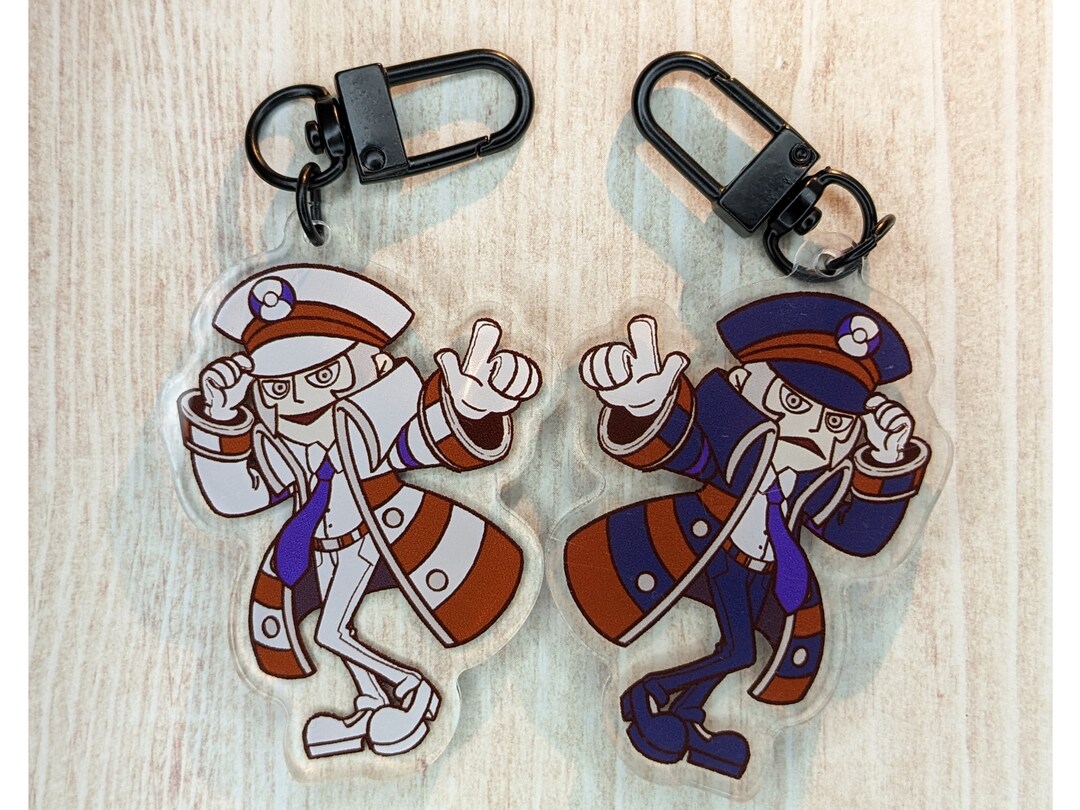 Pokemon: Ingo and Emmet Double Sided Charm - Etsy UK