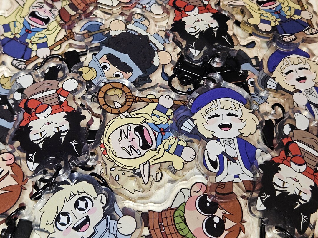 Dungeon Meshi Chibi Charms - Etsy