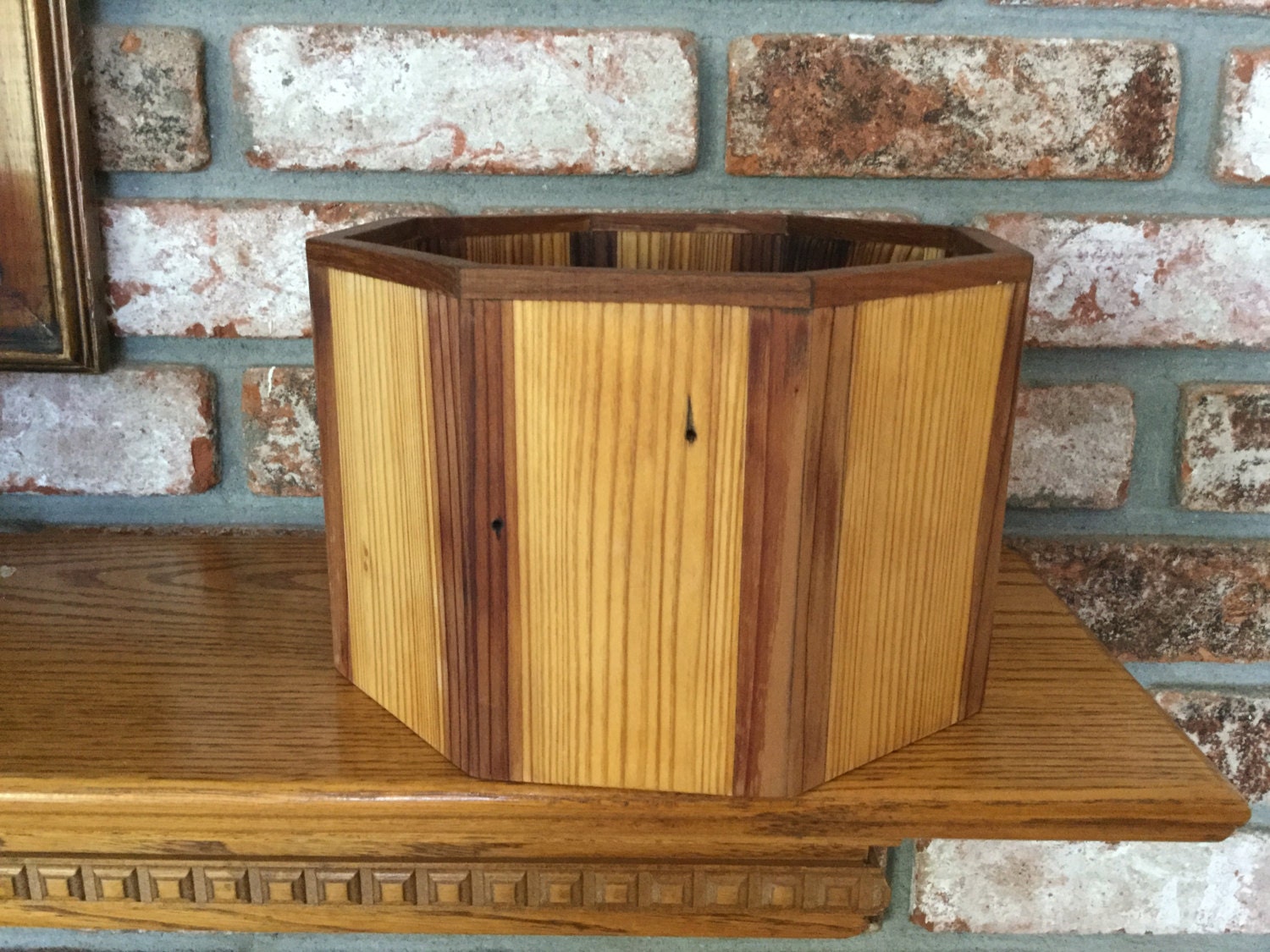 Wooden Geometric Boxes - Etsy