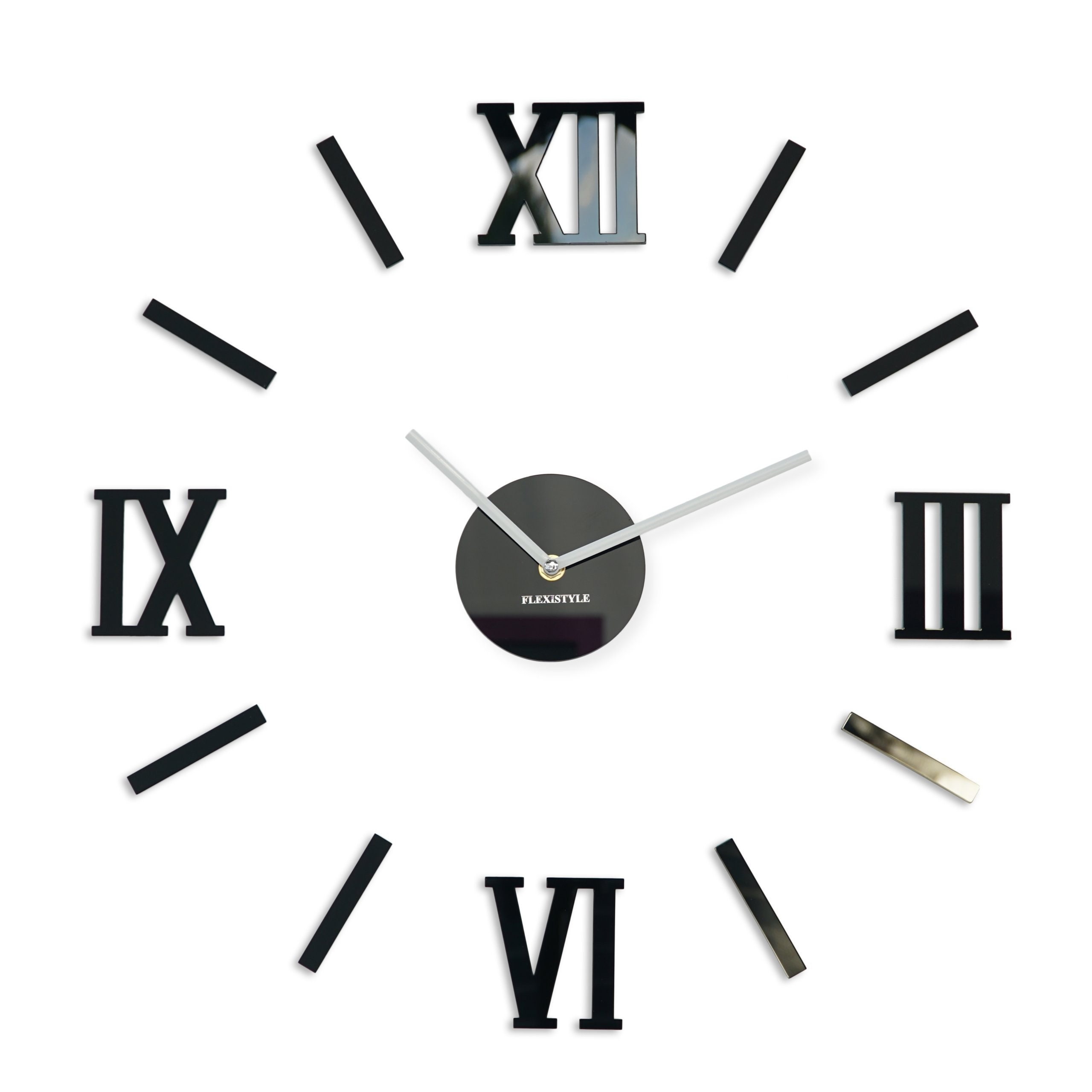 Roman Numerals Clock Modern Design Clock Removable Decoration - Etsy