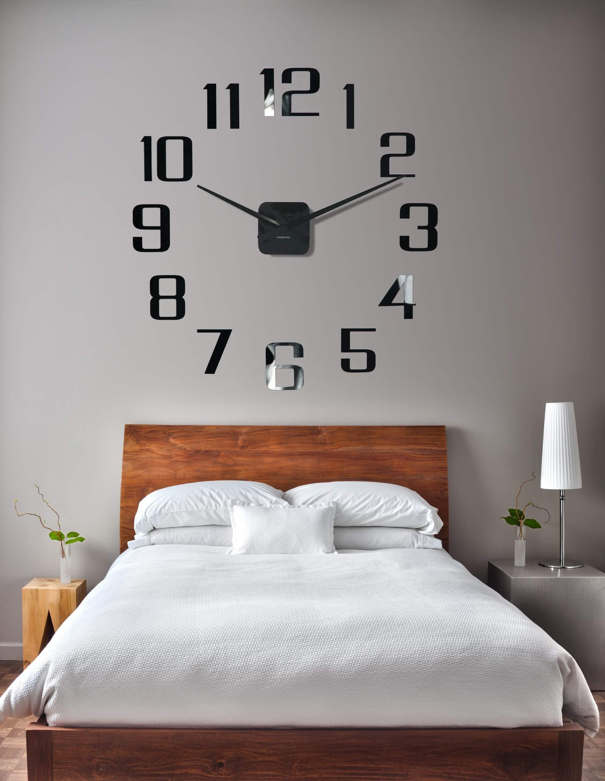 Super Large Wall Clock 100 - 130 Cm / 40 - 50 in Bedroom Clock Silent ...