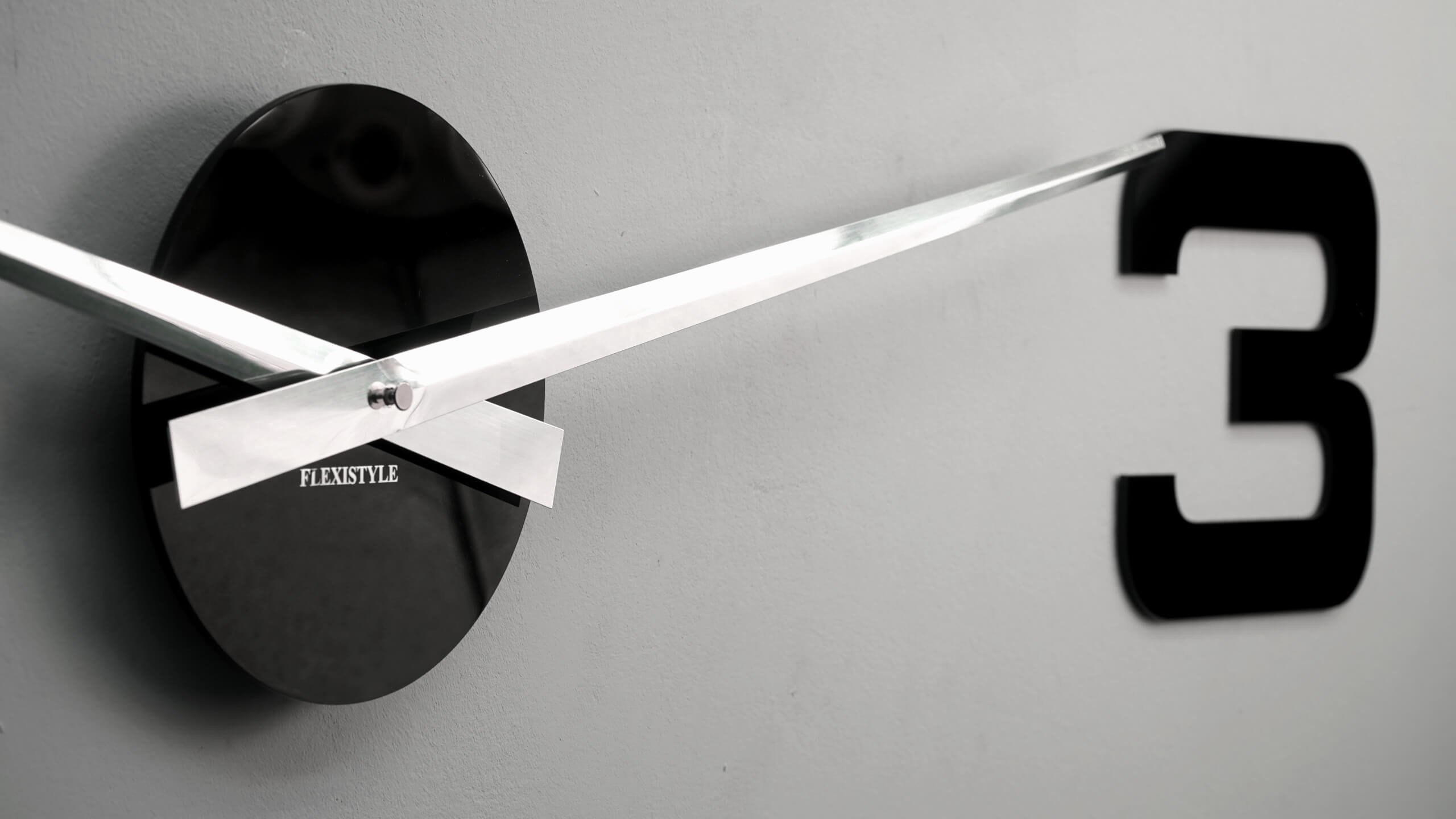 Large bedroom wall clock 40 50 inches silent | Etsy