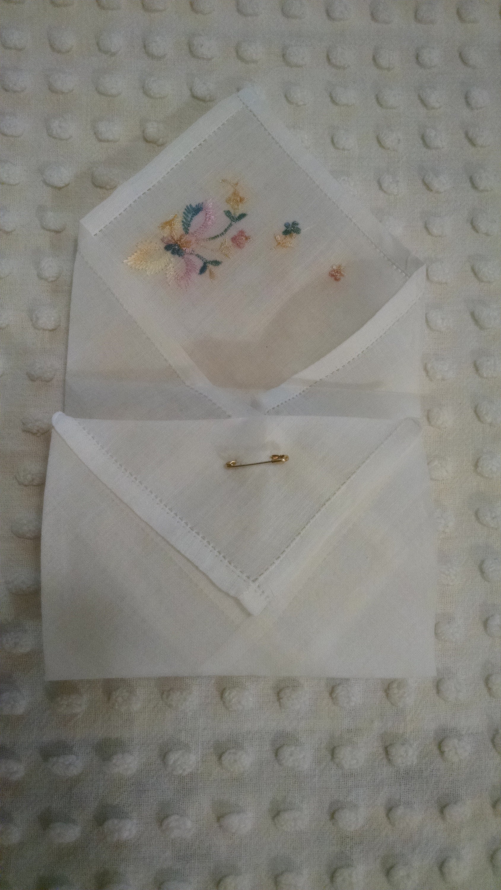 Pretty Vintage Hankie Lavender Sachet Envelope Handkerchief | Etsy
