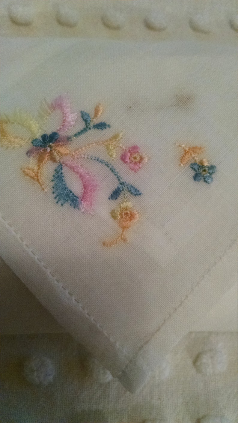 Pretty Vintage Hankie Lavender Sachet Envelope Handkerchief - Etsy