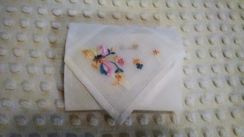 Pretty Vintage Hankie Lavender Sachet Envelope Handkerchief - Etsy