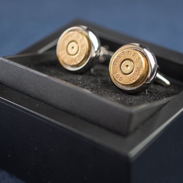 Bullet Cufflinks - Etsy