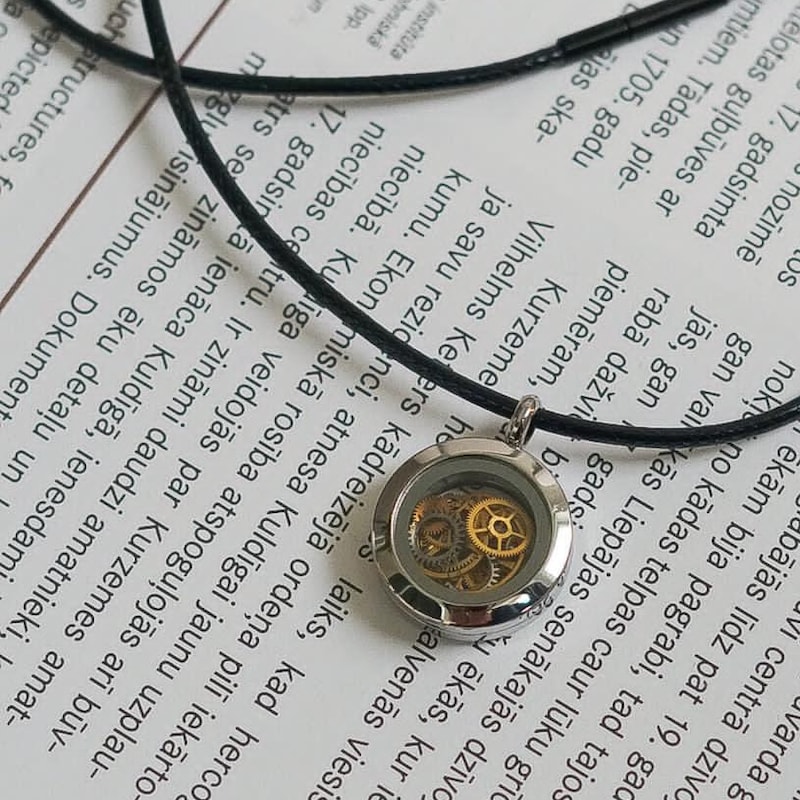 Gear Necklace - Etsy