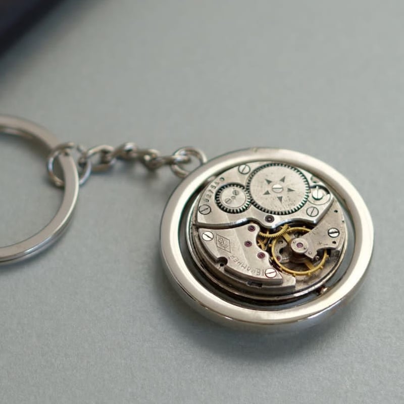 Keychain Watch - Etsy