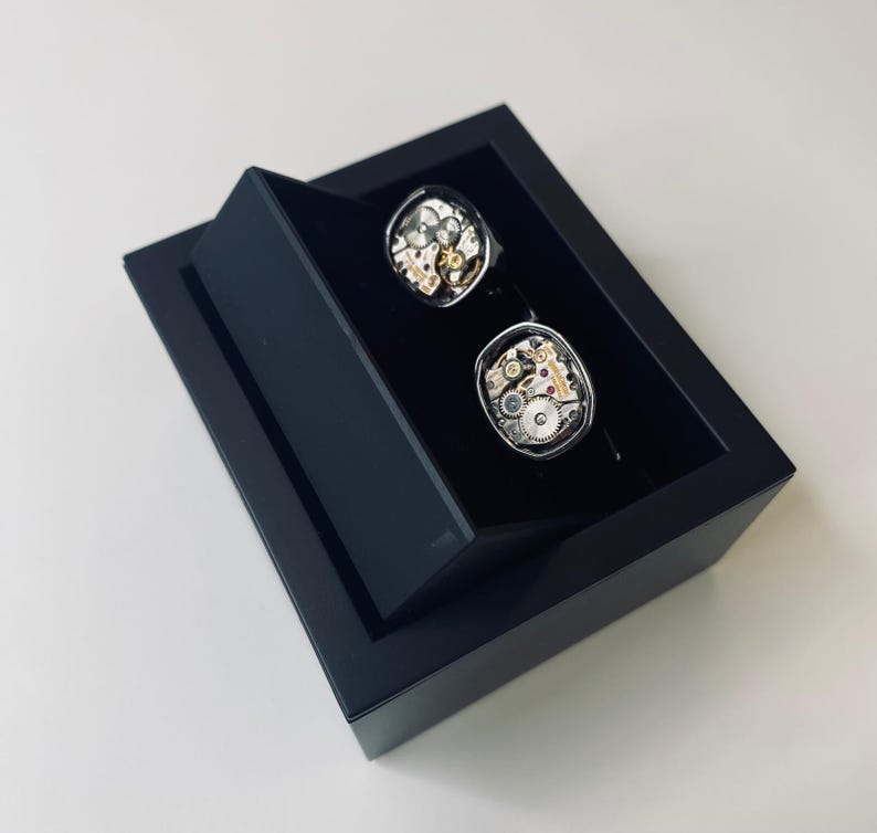 Cufflinks Made With Genuine Non-working Real Lecoultre Movements ...