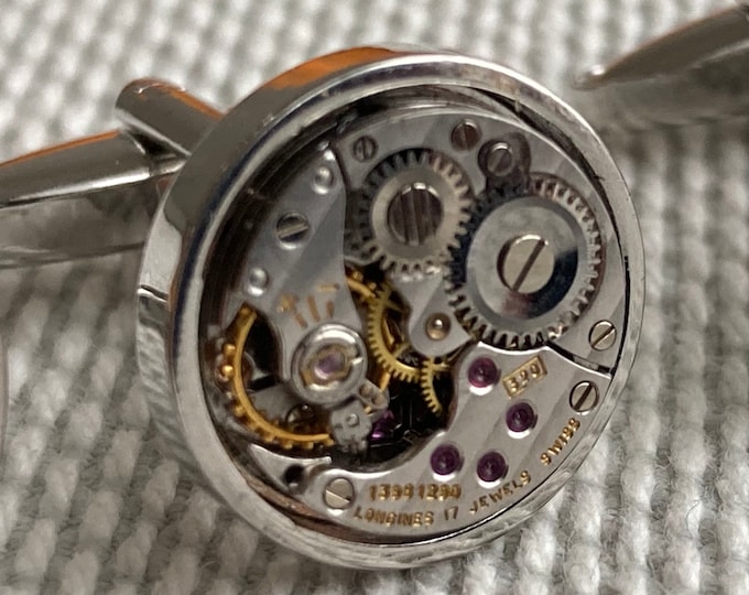 Tissot Watch Mechanism Cufflinks, for Steampunk Fans and Watch Lovers ...