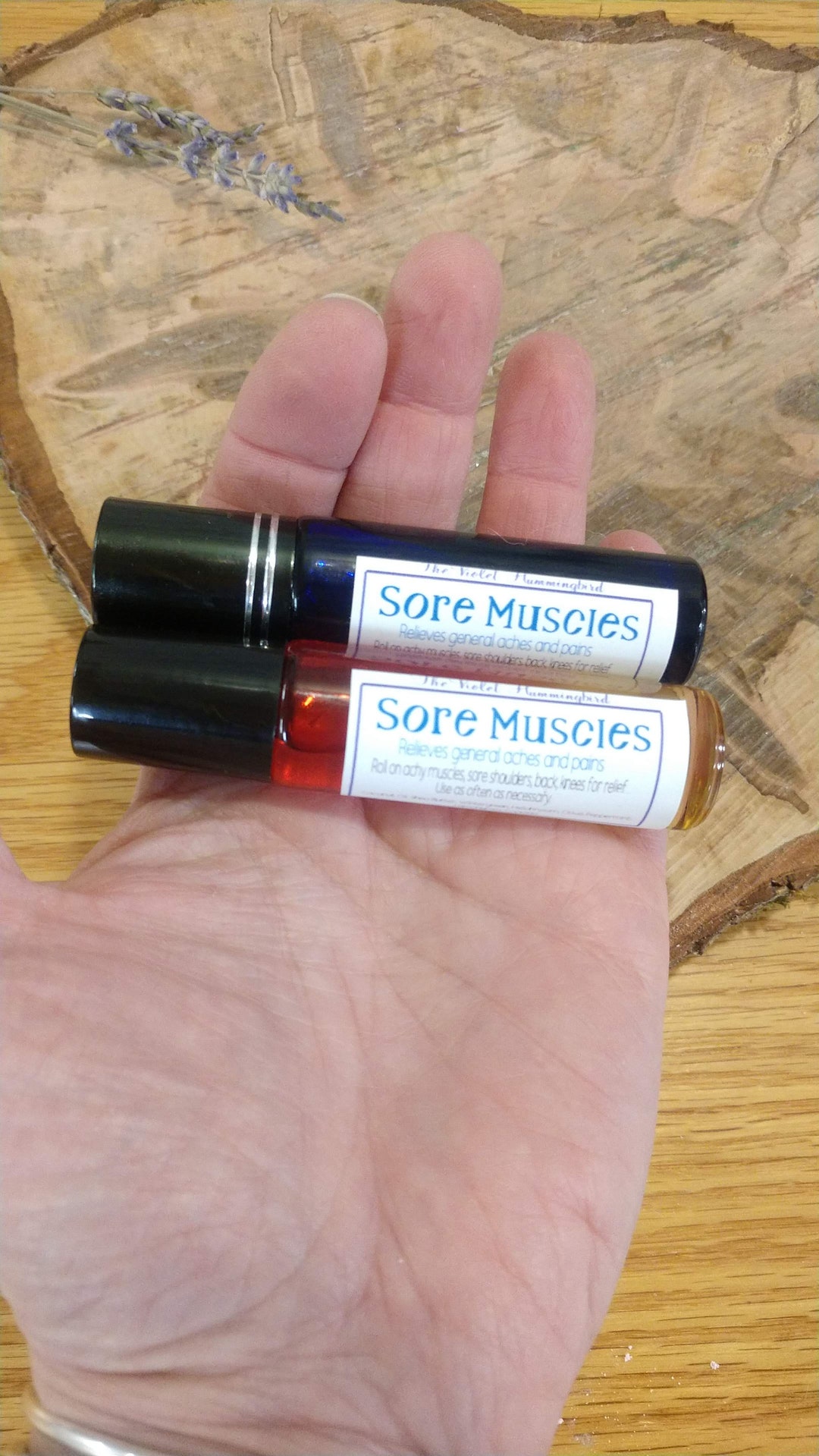 Sore Muscle Essential Oil Roller Bottle. Deep Relief Blend. Muscle Soreness. Minor Pain. - Etsy