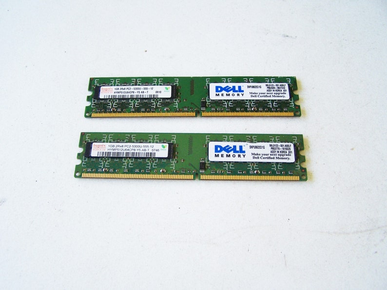 Computer RAM or Memory Sticks Gold Fingered 2 Pieces Jewelry - Etsy