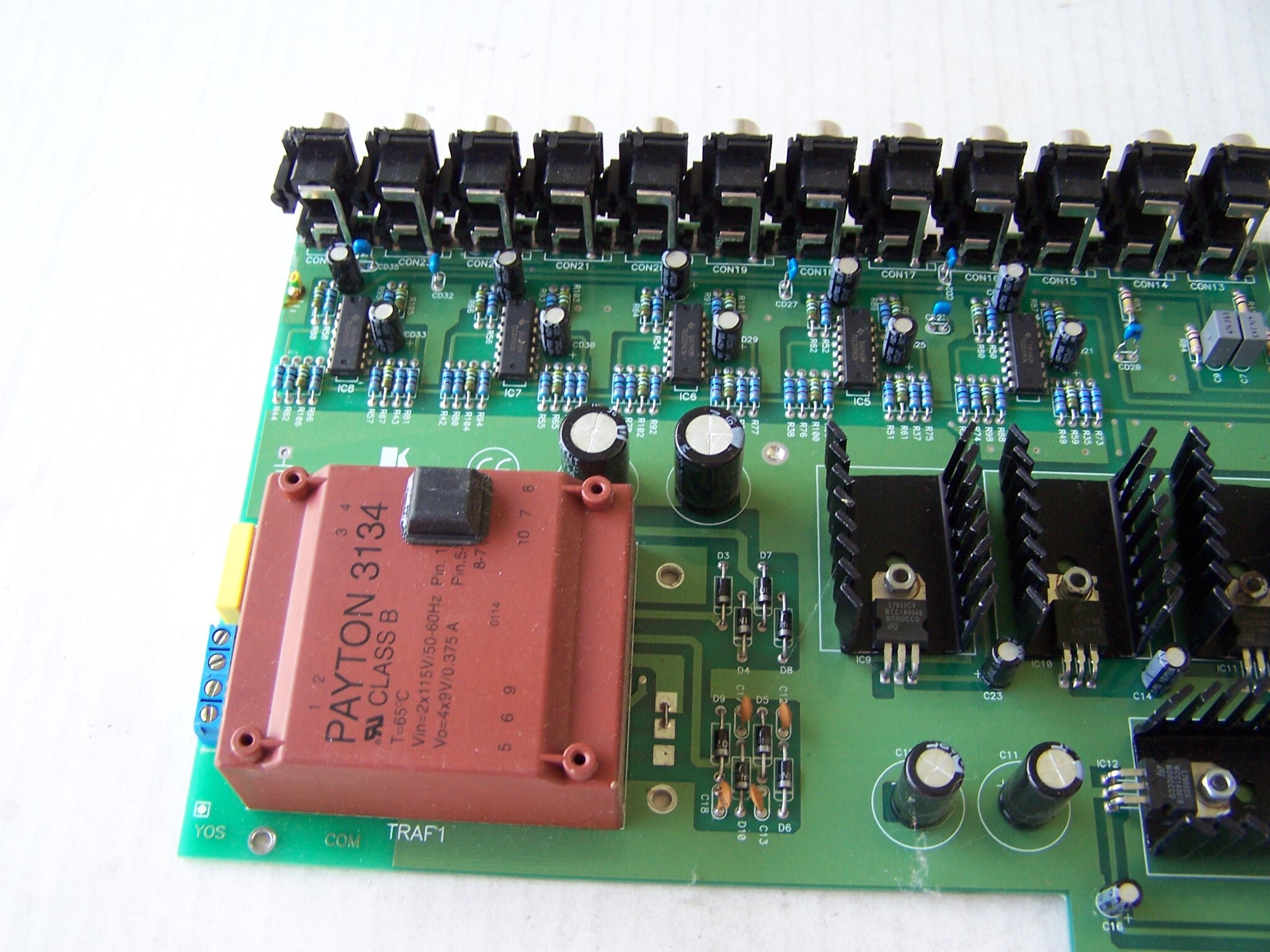 Circuit Board, RCA Connector Board, Circuit Board With Electronic ...