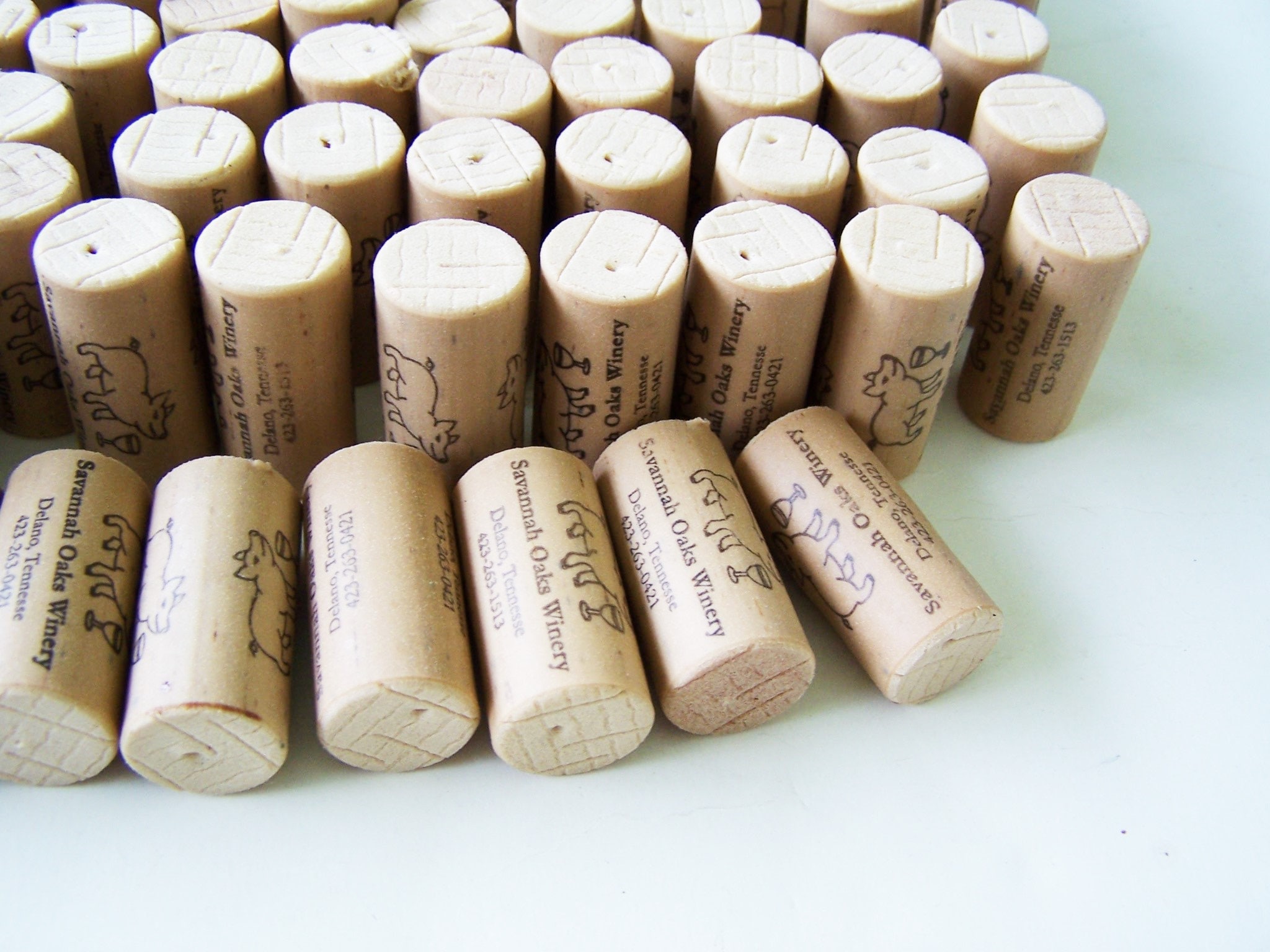 Synthetic Rubber Corks From Wine Bottles Set of 150 Used, Recycled ...