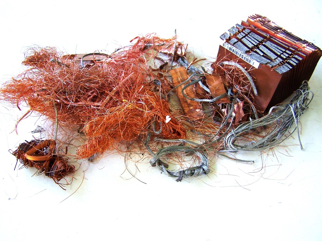 Scrap Copper Wire Pieces, Thin Copper Wires, Recycled Copper Wire ...