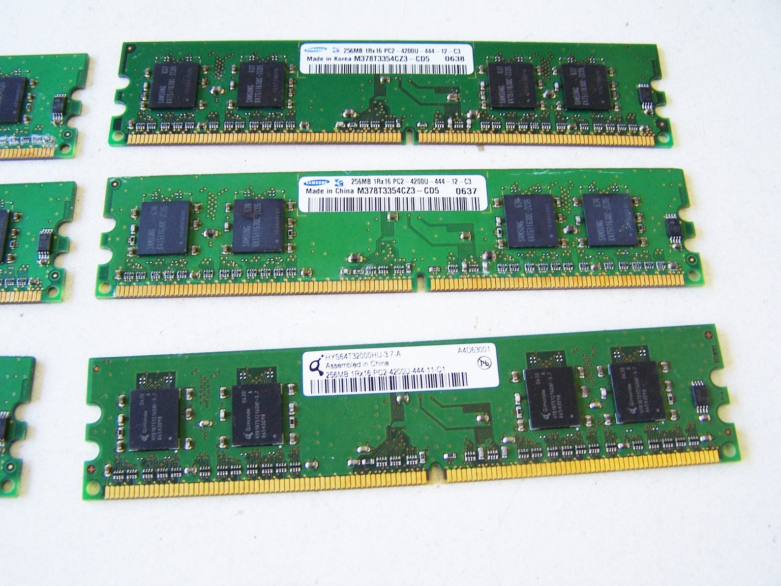 Computer RAM or Memory Sticks Gold Fingered 6 Pieces Jewelry - Etsy