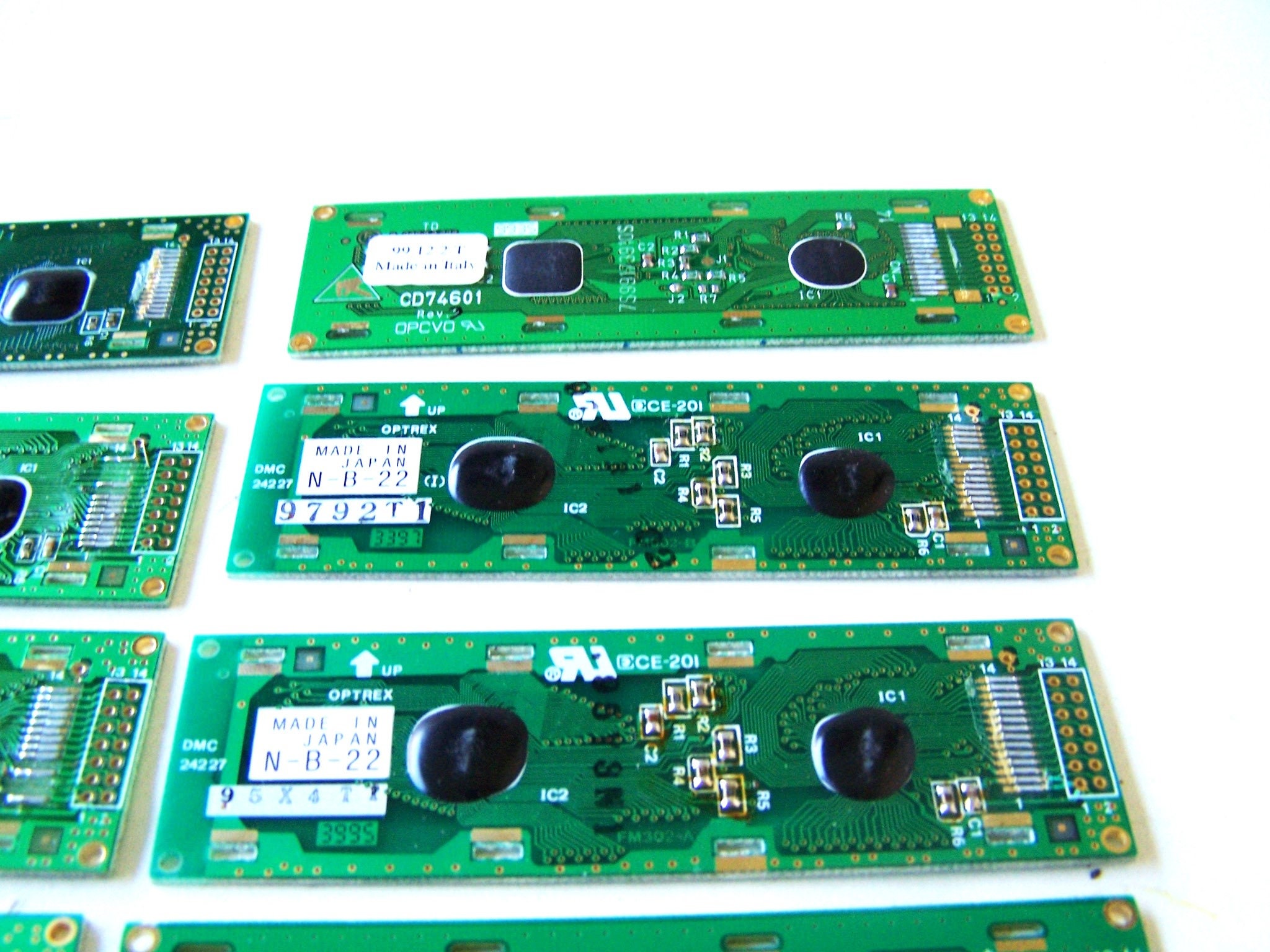 Computer Circuit Boards 8 Small Pieces, Green Circuit Boards ...