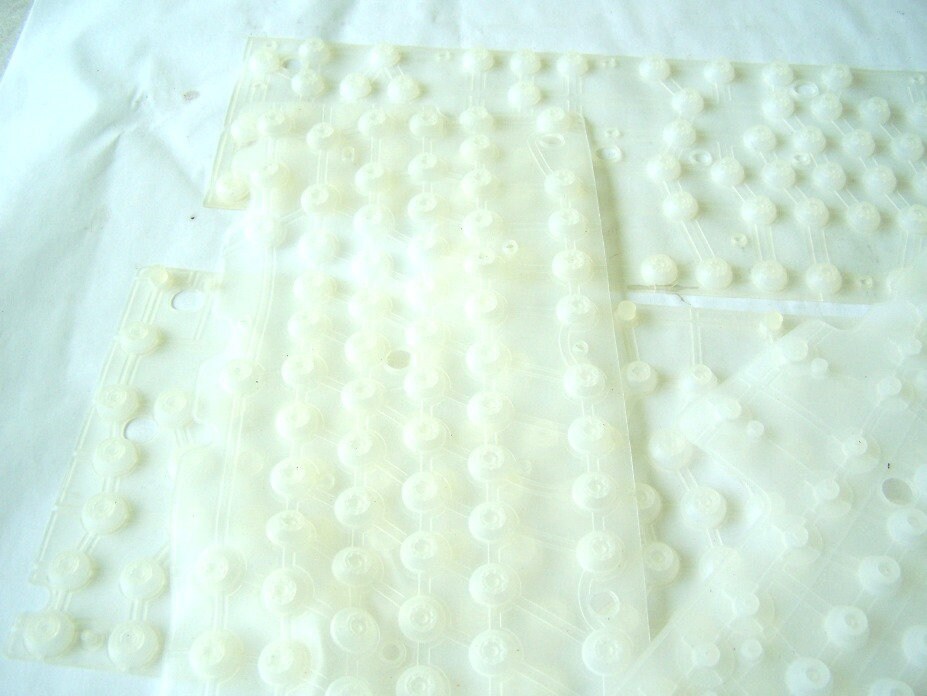 Computer Keyboard Rubber Sheets 5 Pieces, Stretchable Latex Sheet ...