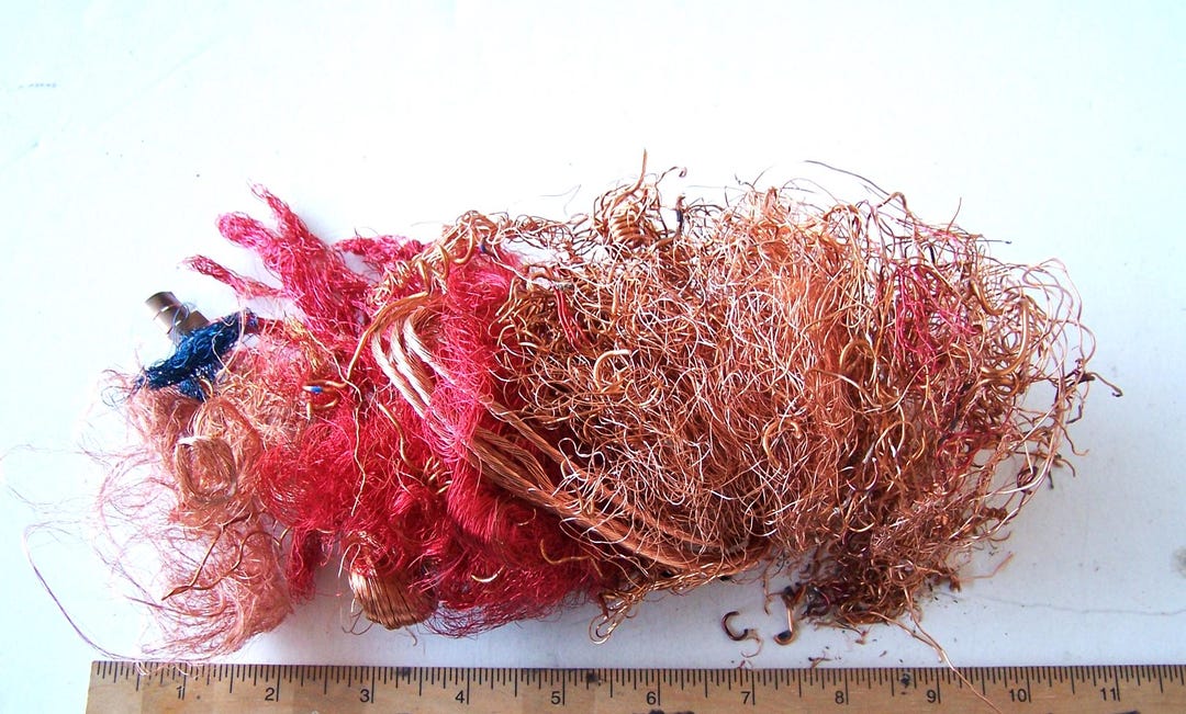 Scrap Copper Wire Pieces, Thin Copper Wires, Recycled Copper Wire ...