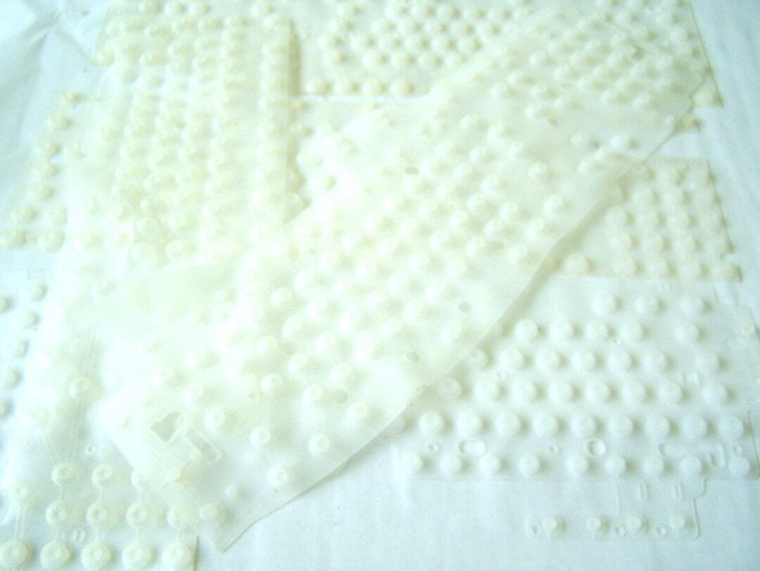 Computer Keyboard Rubber Sheets 5 Pieces, Stretchable Latex Sheet ...