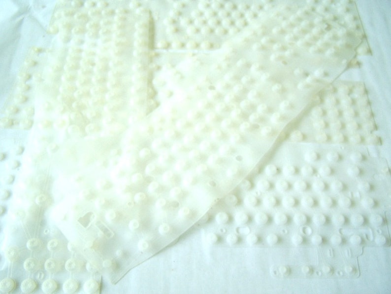 Computer Keyboard Rubber Sheets 5 Pieces, Stretchable Latex Sheet ...