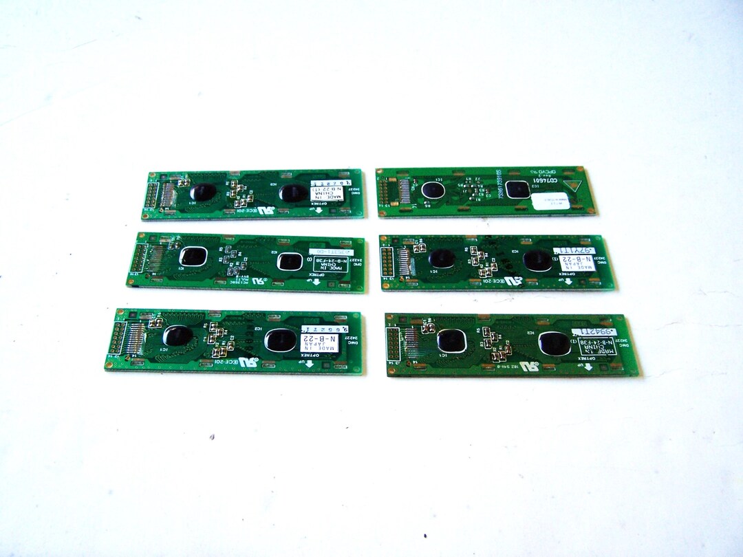 Computer Circuit Boards 6 Small Pieces, Green Circuit Boards ...