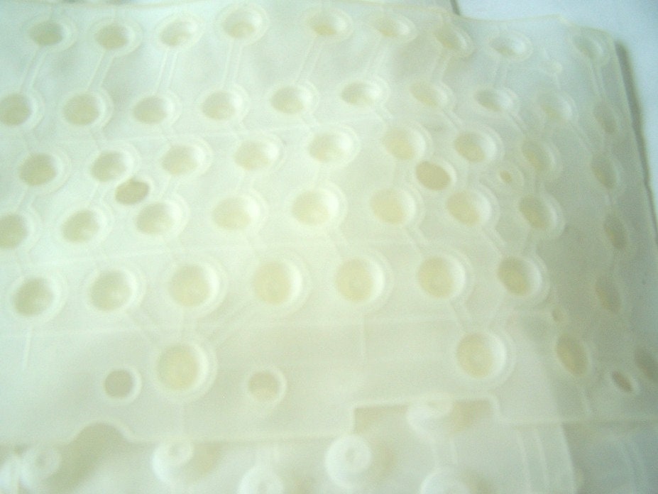 Computer Keyboard Rubber Sheets 10 Pieces, Stretchable Latex Sheet ...