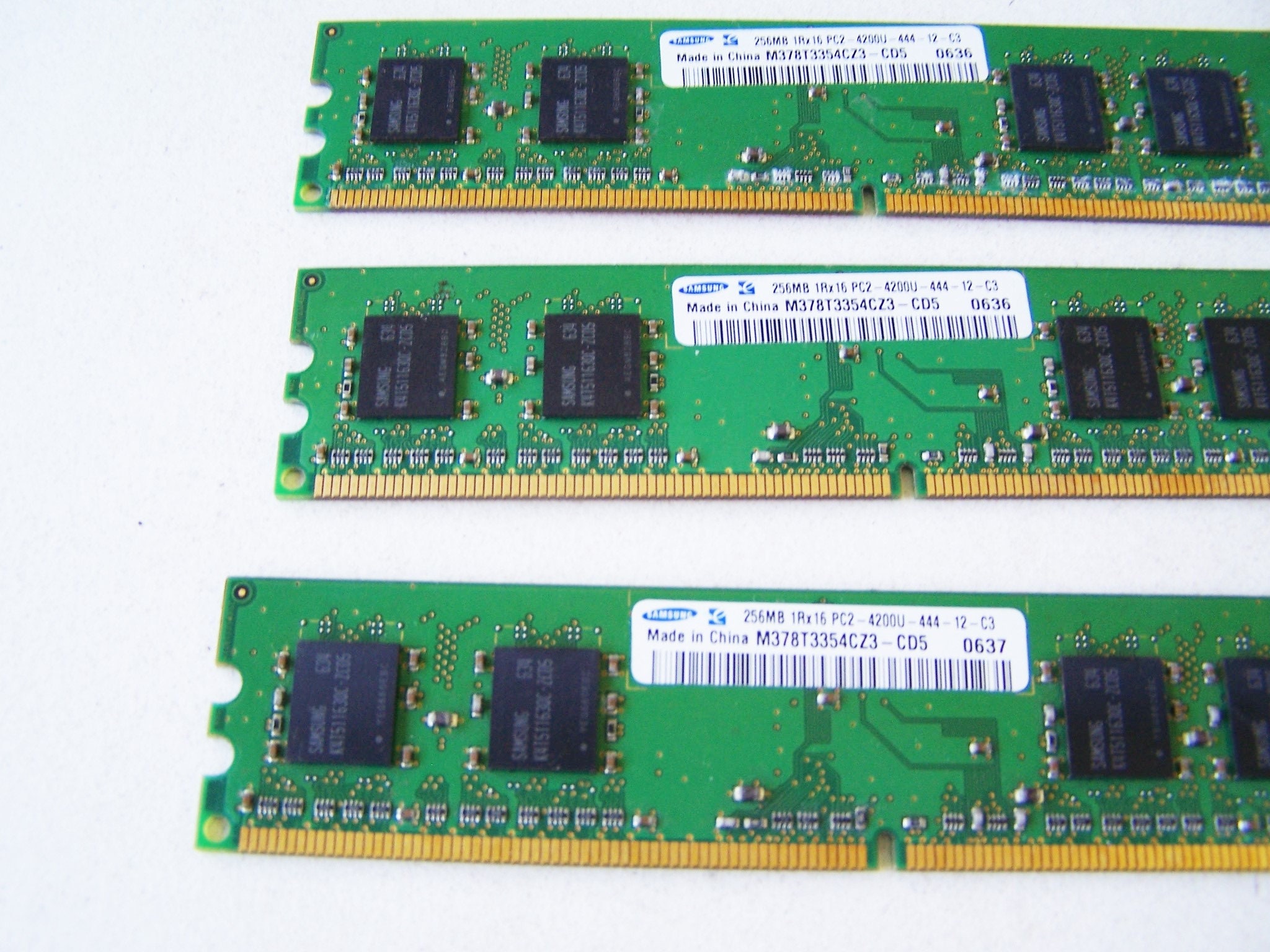 Computer RAM or Memory Sticks Gold Fingered 6 Pieces Jewelry - Etsy