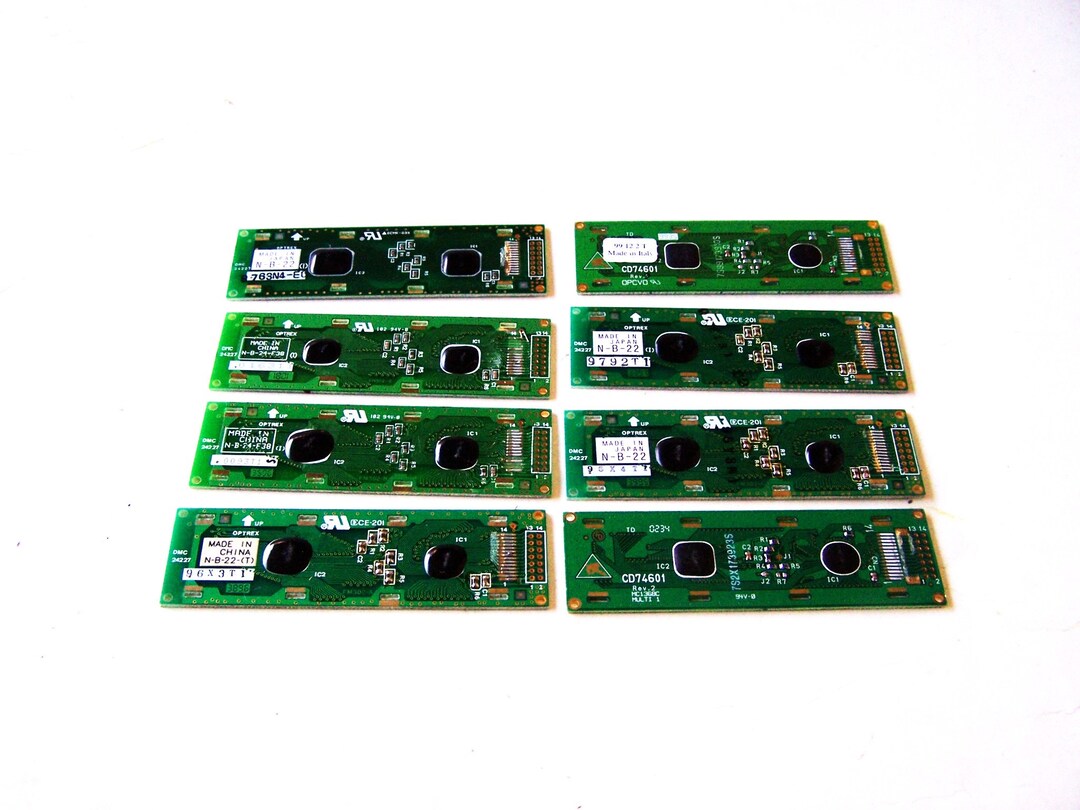Computer Circuit Boards 8 Small Pieces, Green Circuit Boards ...