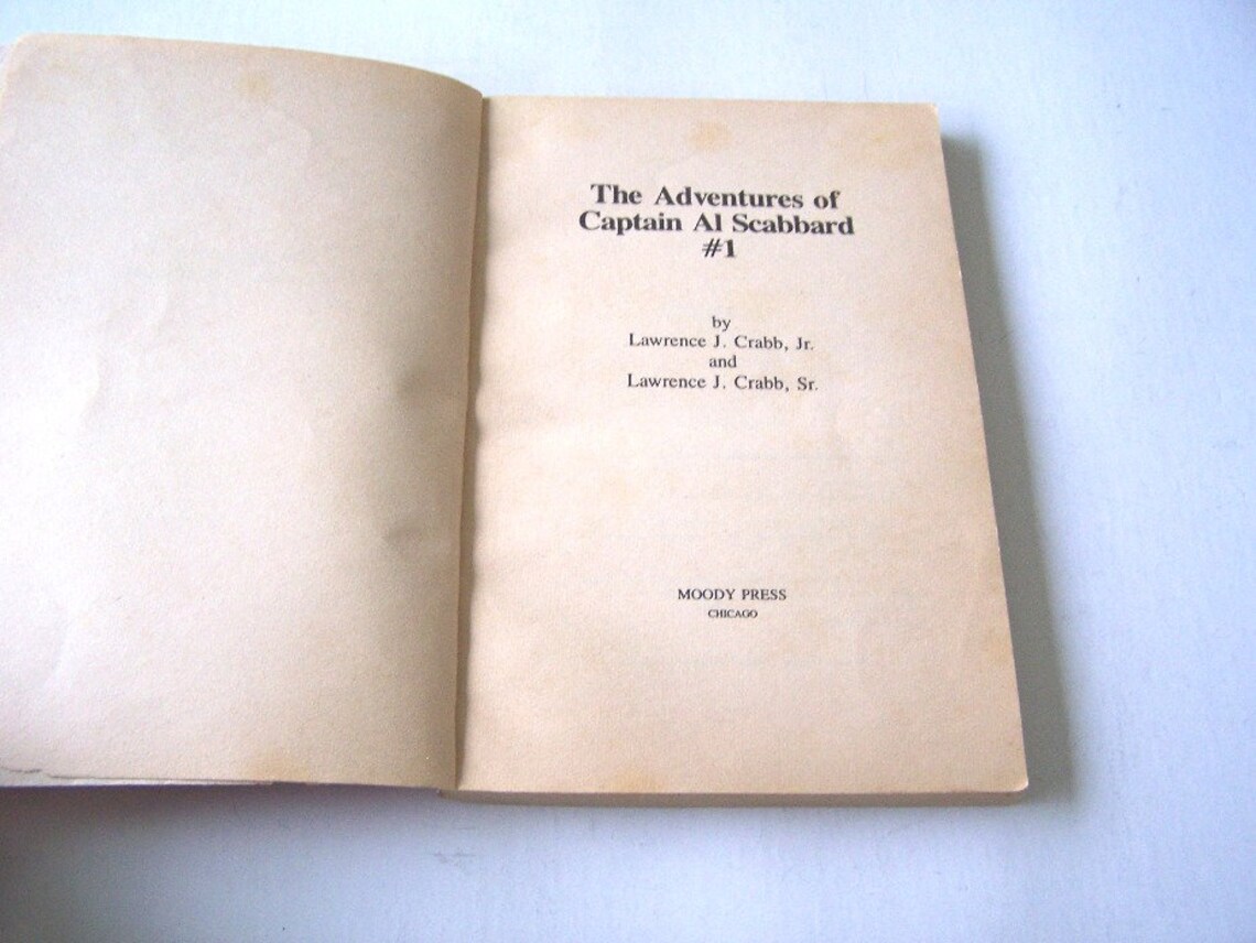 The Adventures of Captain Al Scabbard by Lawrence J. Crabb Jr. | Etsy