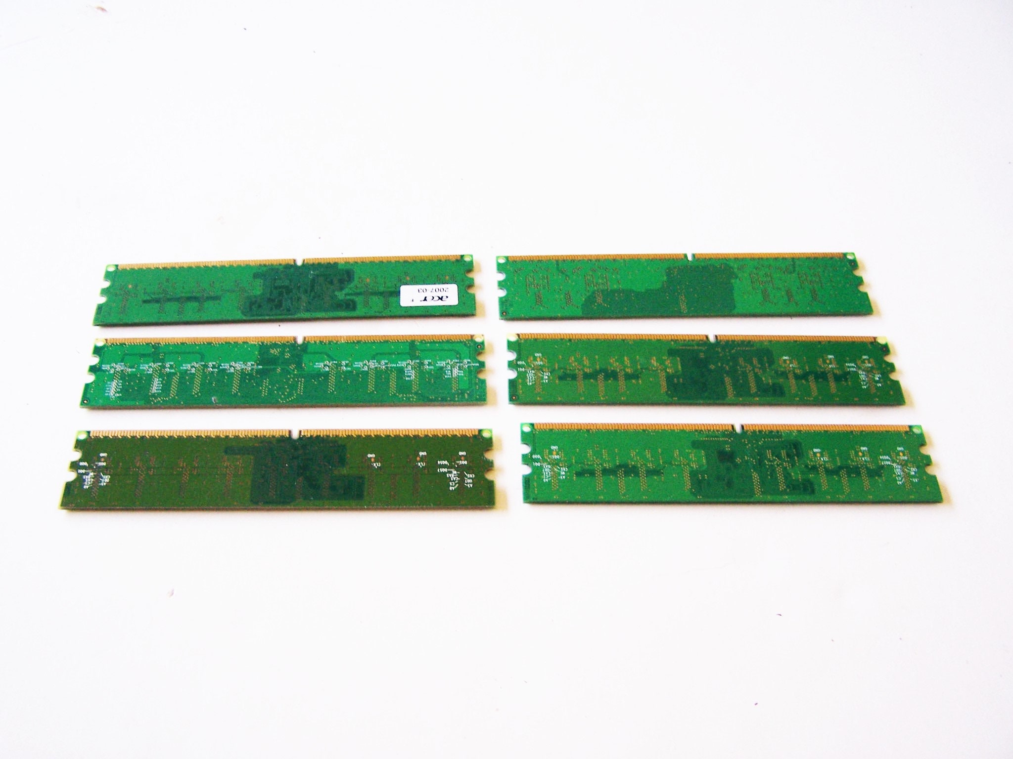 Computer RAM or Memory Sticks Gold Fingered 6 Pieces Jewelry - Etsy