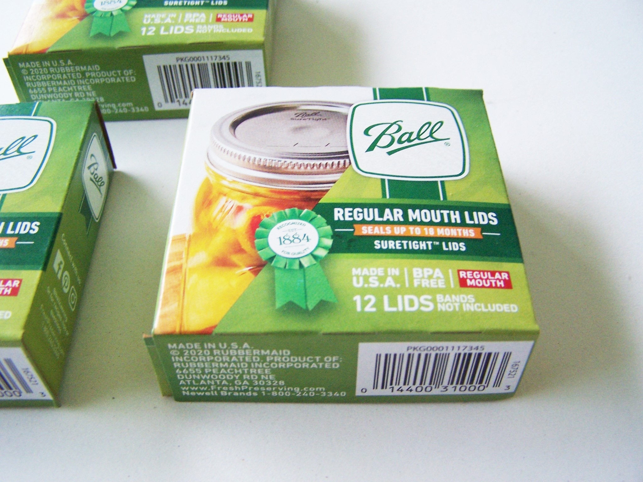 Ball Canning Jar Lids Regular Mouth 4 Boxes of 12 Lid Count 48 - Etsy