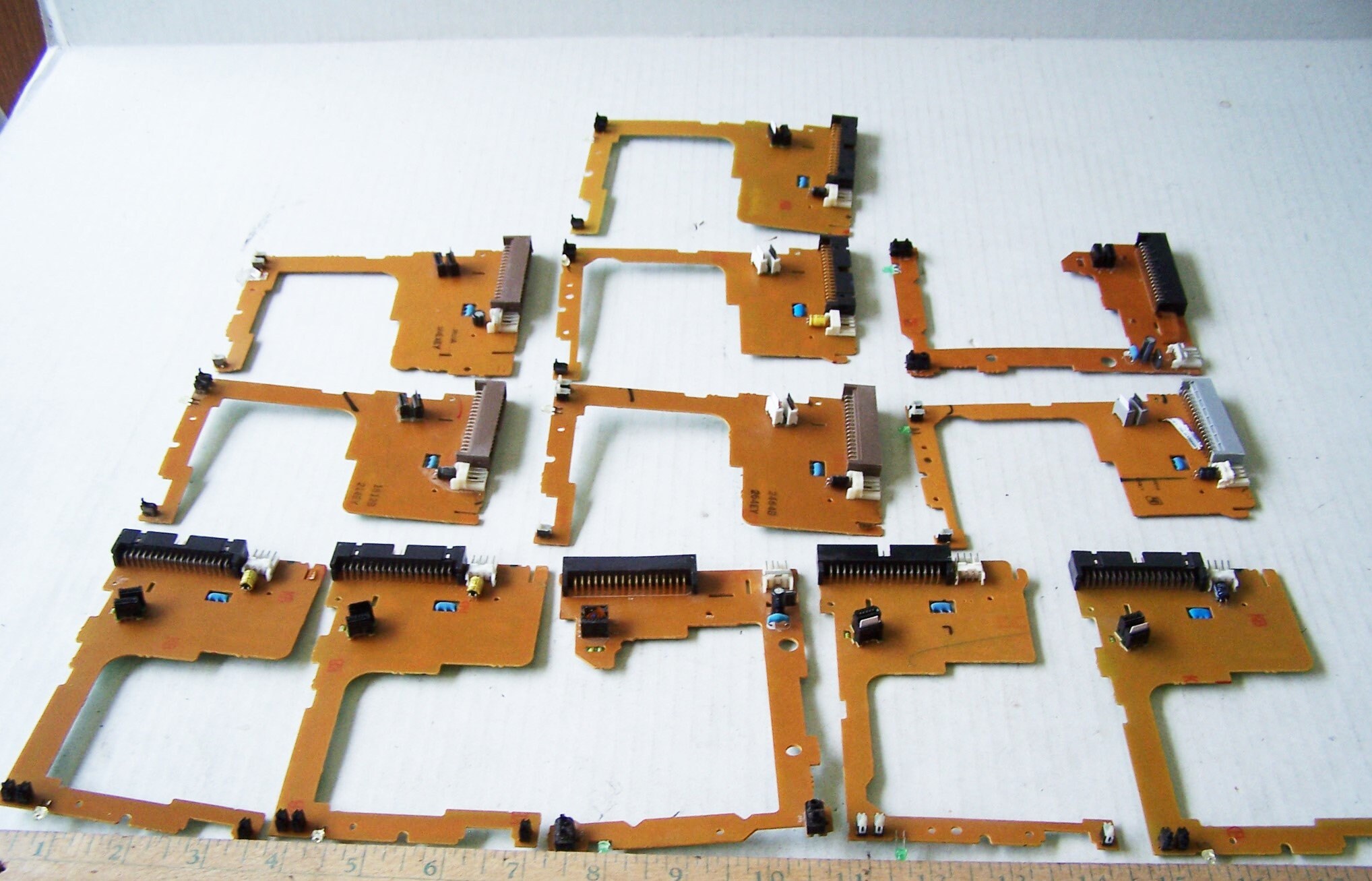 Floppy Drive Circuit Boards C-shaped, Computer Boards, Geeky Parts ...