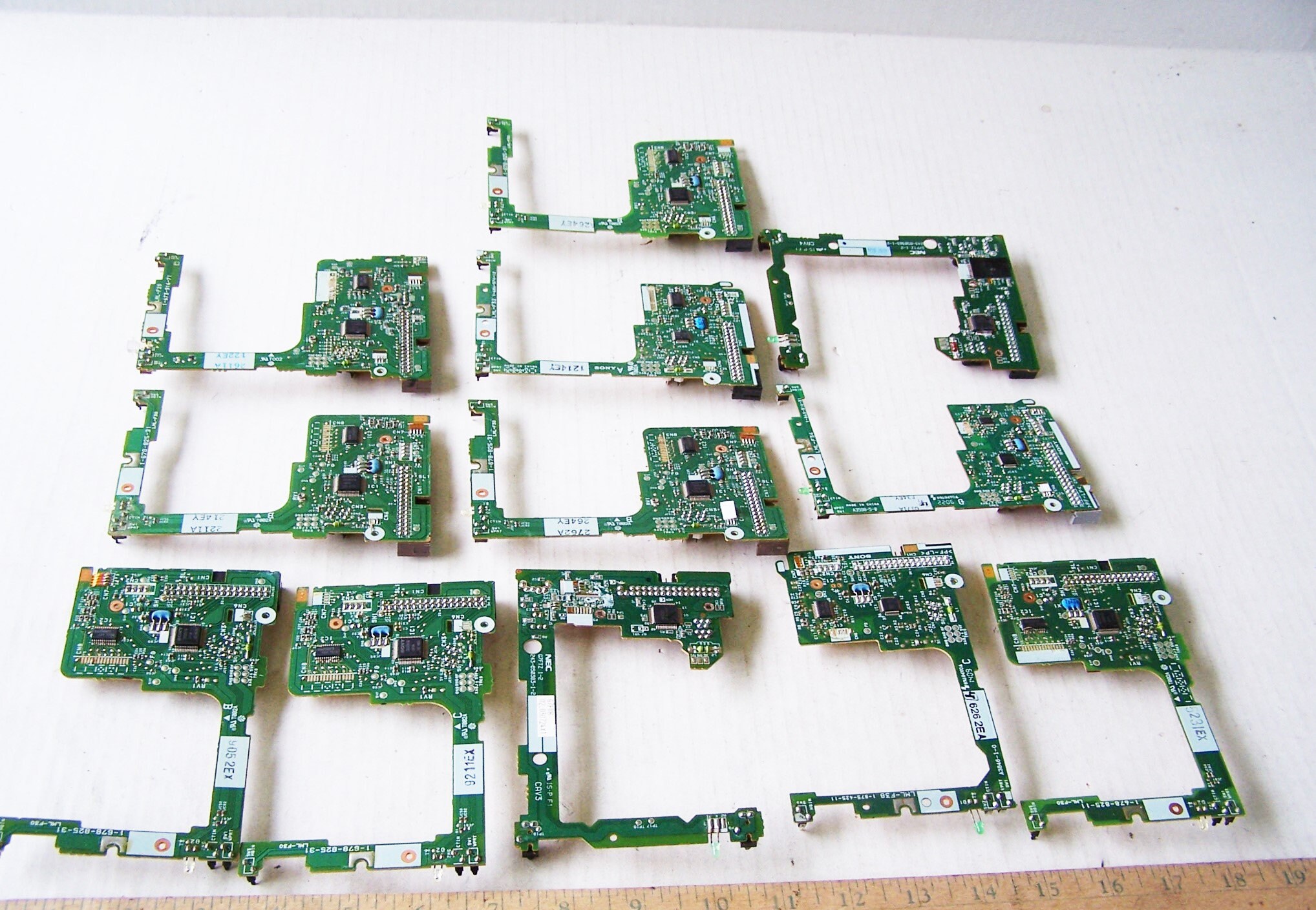 Floppy Drive Circuit Boards C-shaped, Computer Boards, Geeky Parts ...