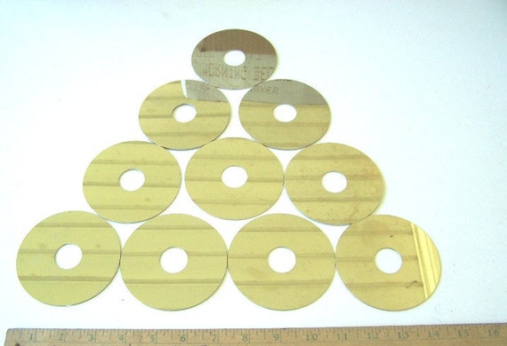Computer Hard Drive Platters or Discs 10 Aluminum Mirror | Etsy