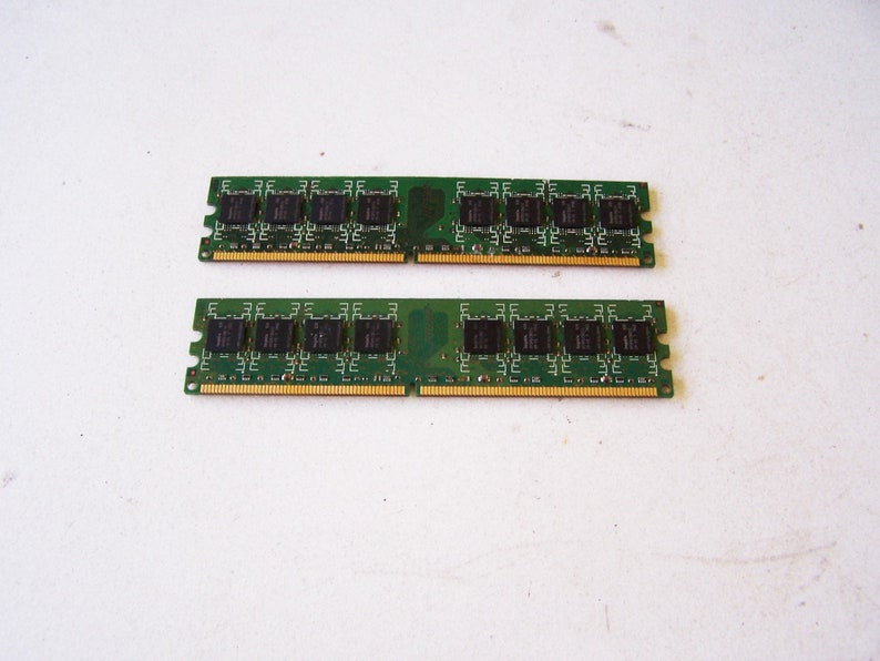 Computer RAM or Memory Sticks Gold Fingered 2 Pieces Jewelry - Etsy