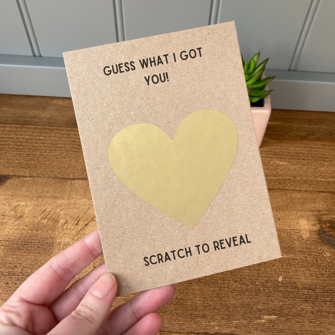 Christmas Scratch and Reveal Voucher, Gift Reveal, Ticket Reveal Gift ...