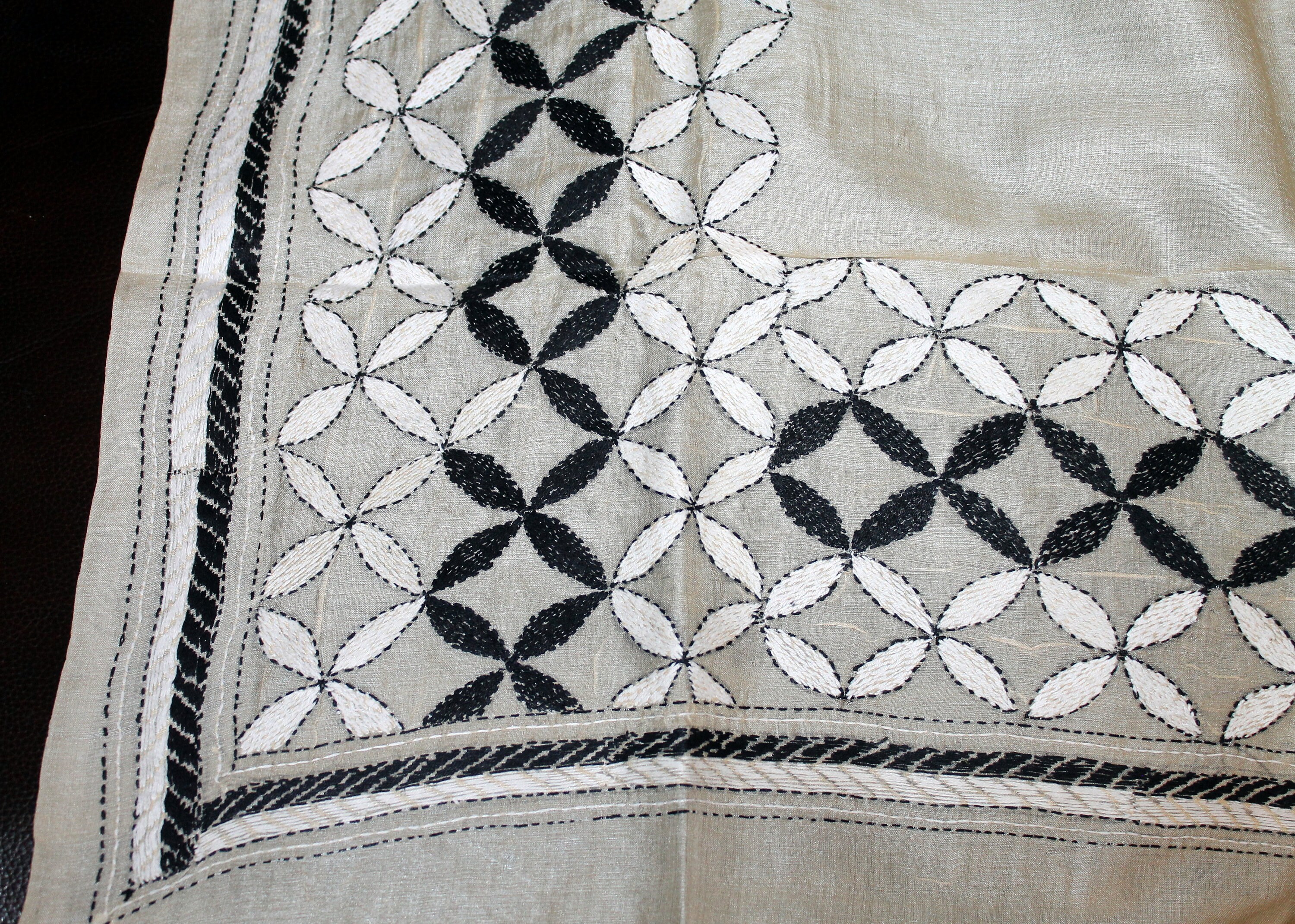 CLEARANCE Vintage elegante pura mano tejida seda vegana mano | Etsy