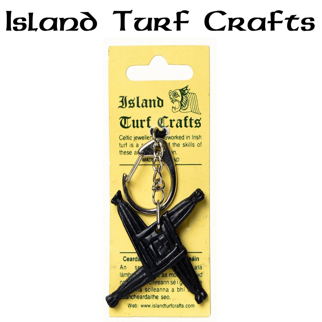 Irish Turf St. Brigid's Cross Key Ring 2'' [MJ02] - Etsy