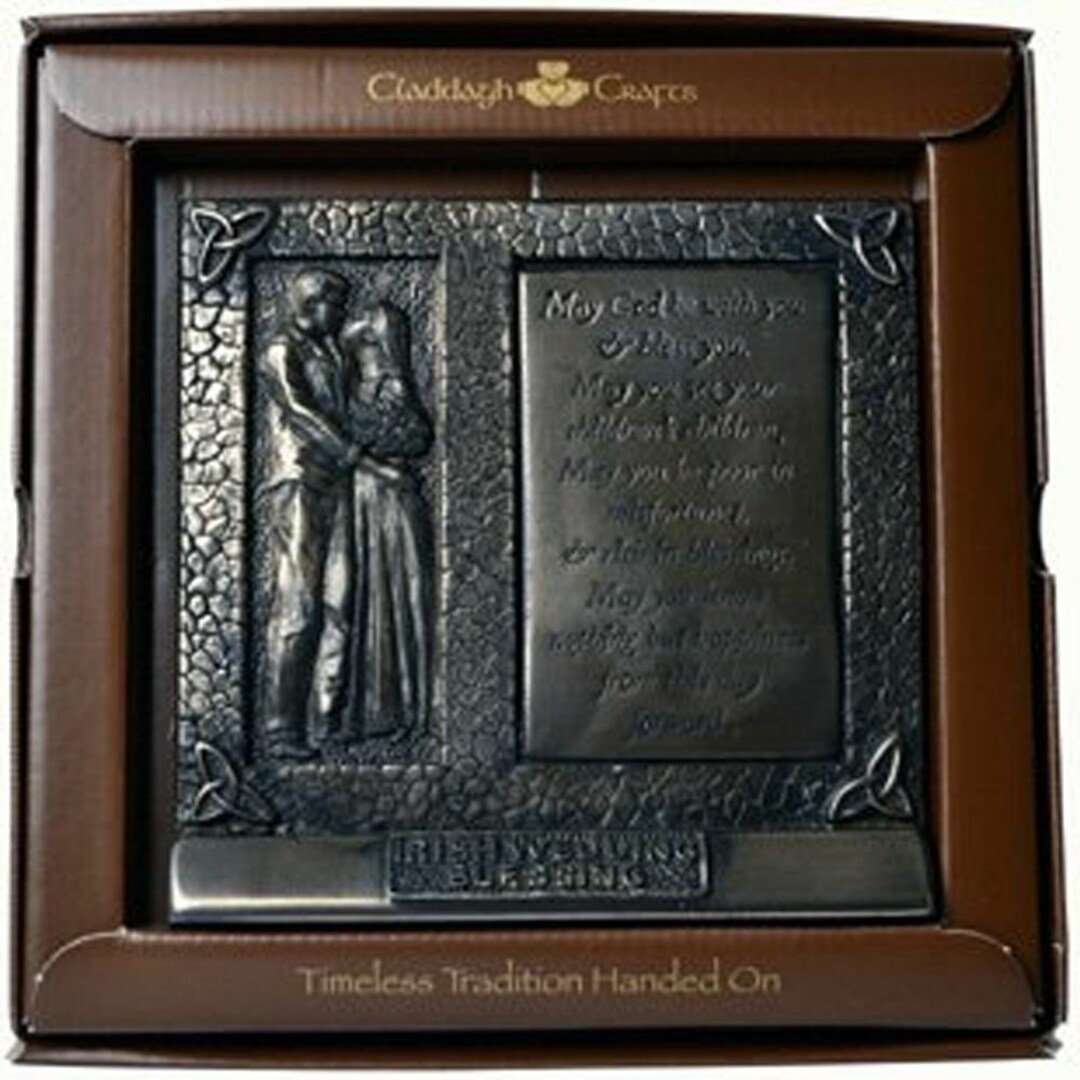 Bronze Irish Wedding Blessing Plaque 6" (TF13) - Etsy