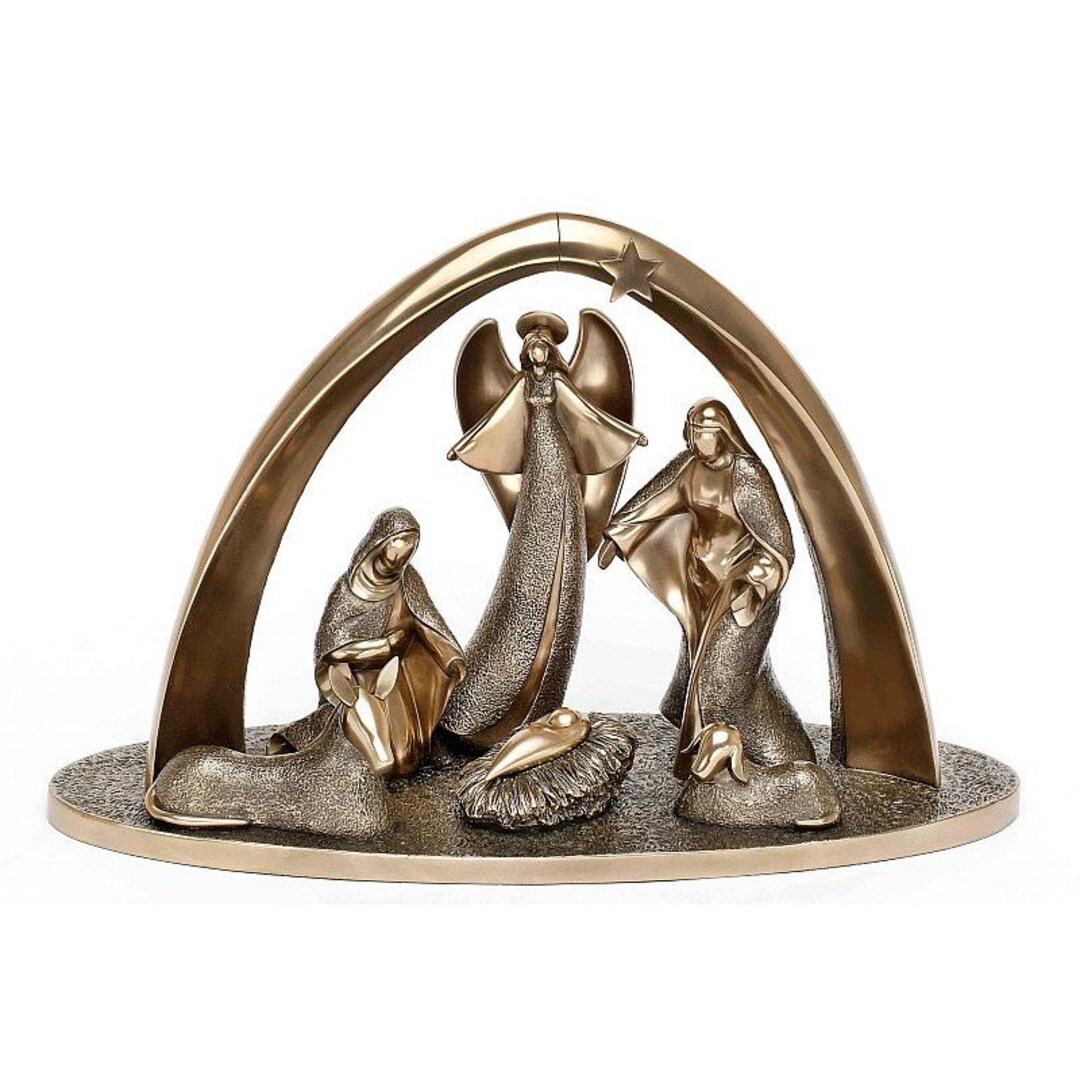 Bronze Nativity Scene - Etsy