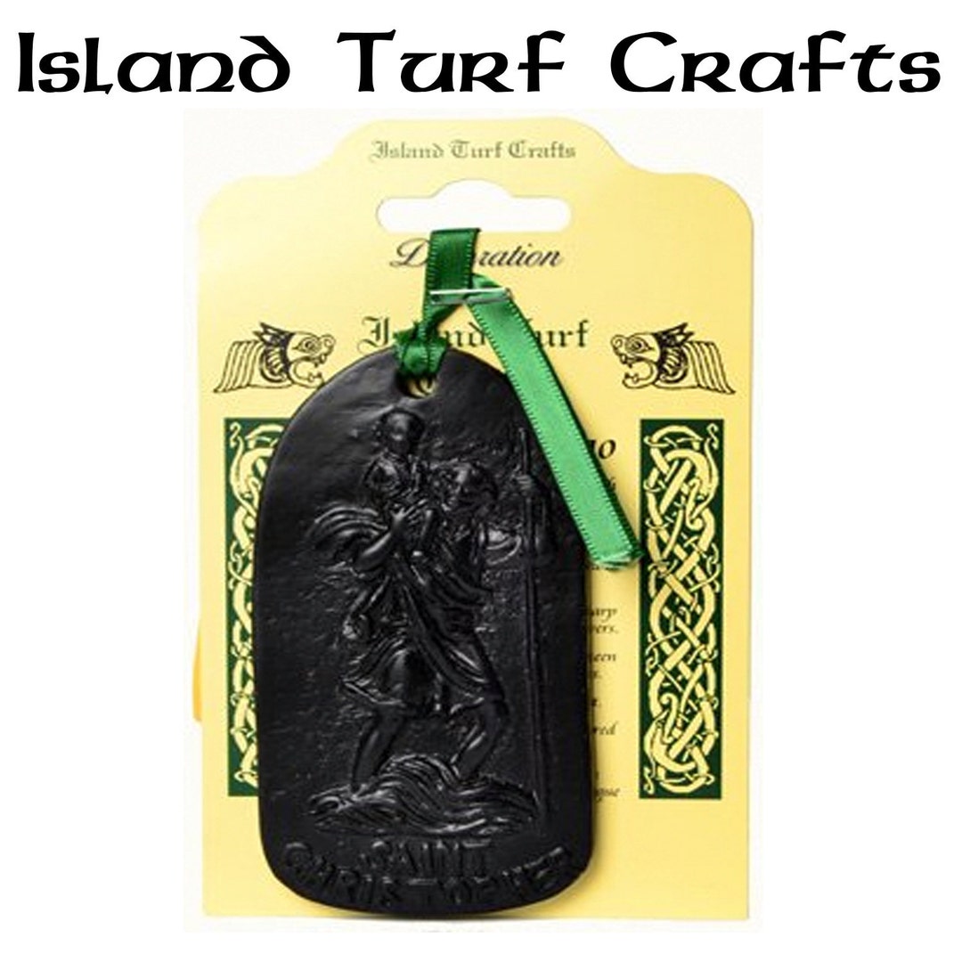 Irish Turf St. Christopher Turf (hanging Decoration) [F43] - Etsy