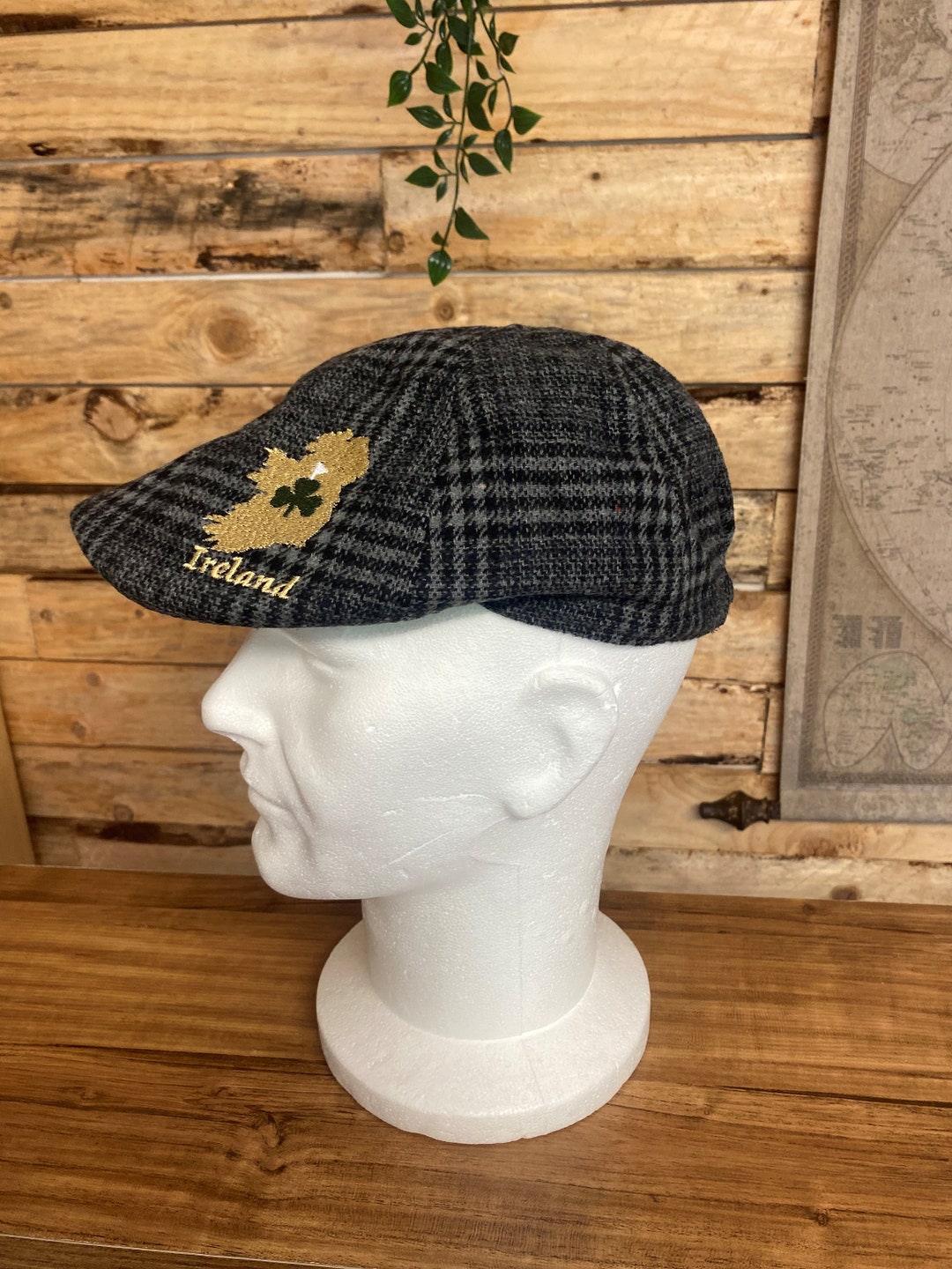 Irish Golf Peak Tweed Cap - Etsy