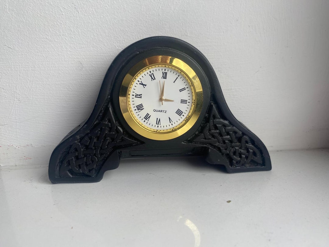 Traditional Irish Turf Miniature Mantle Clock - Etsy