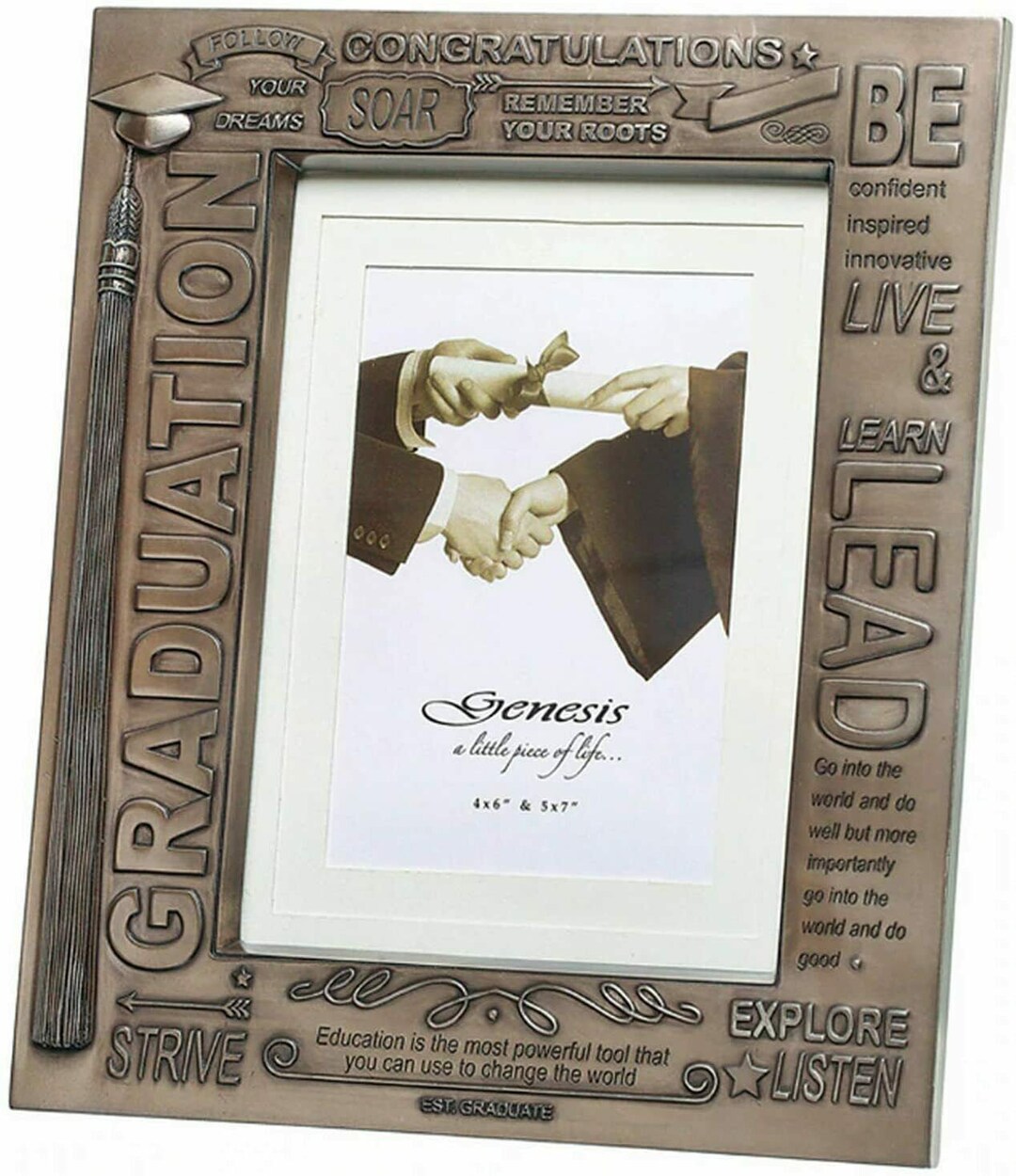 Genesis Bronze Graduation Frame (NN033) - Etsy