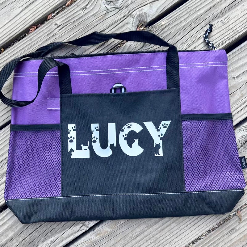 Custom Logo Zipper Bag - Etsy