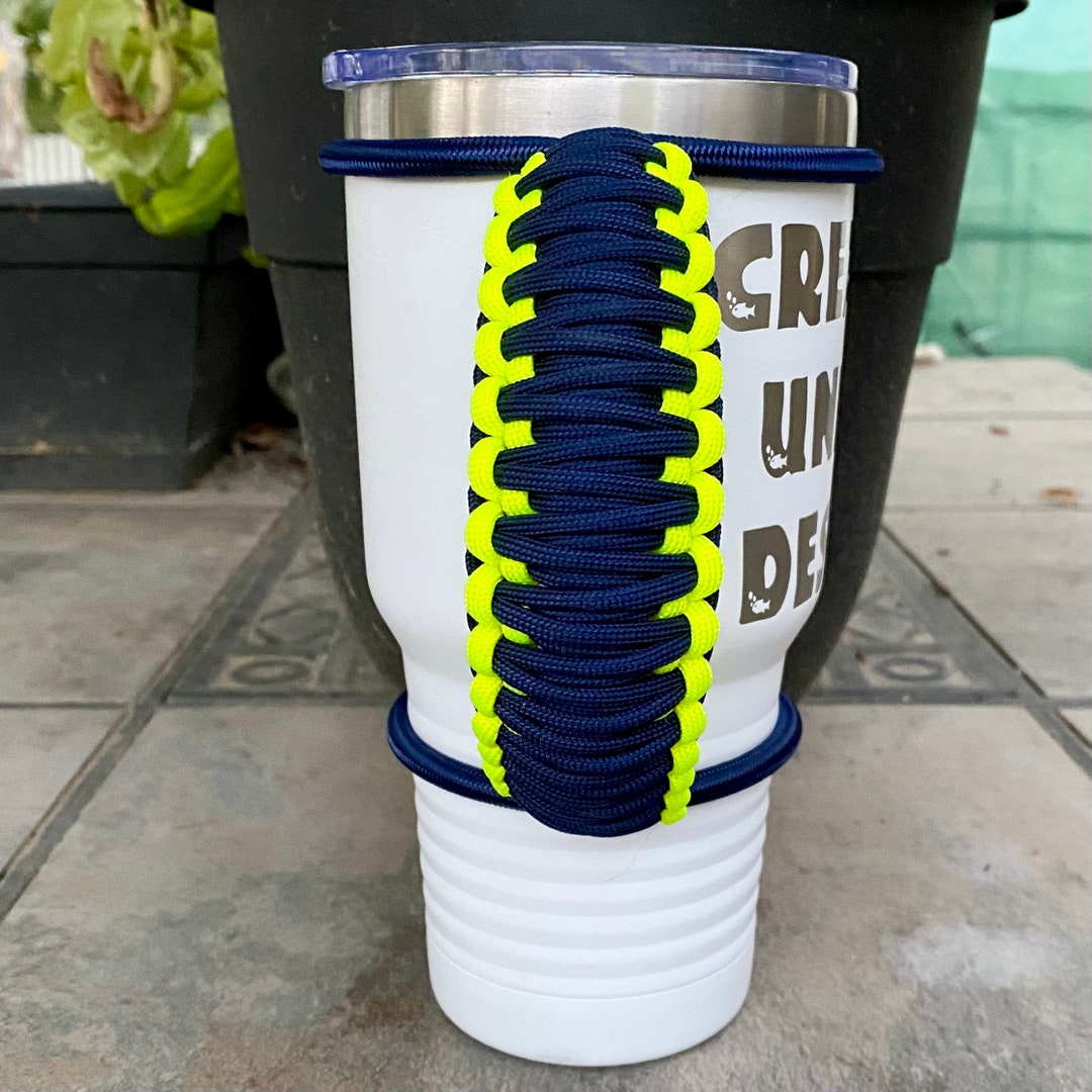 Michigan College Team Paracord Tumbler Handle for 30 Oz Stainless Steel ...